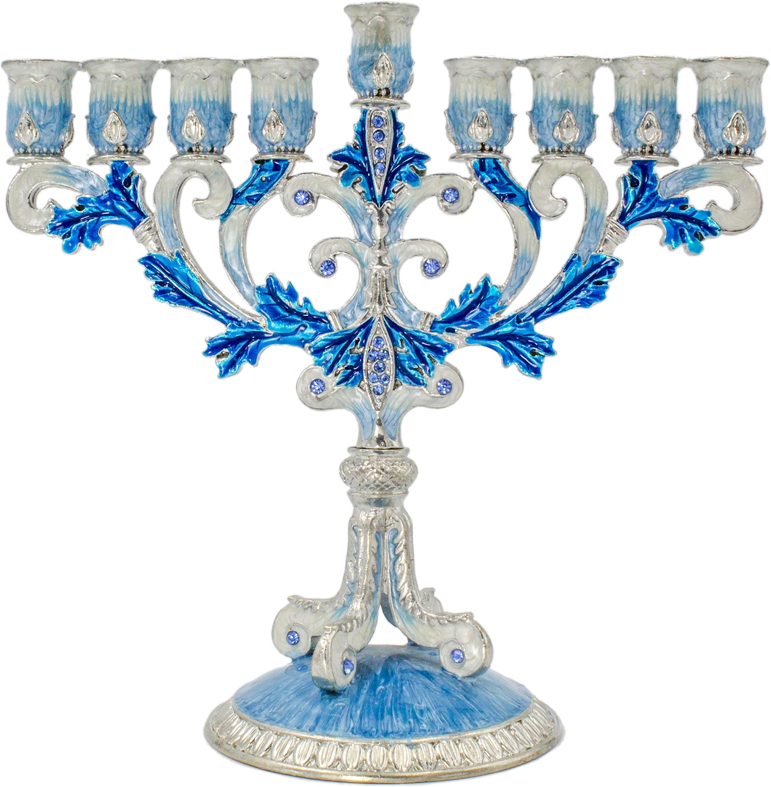 Amazon.com: Extra Large Traditional Chanukah Menorah use with Thick ...