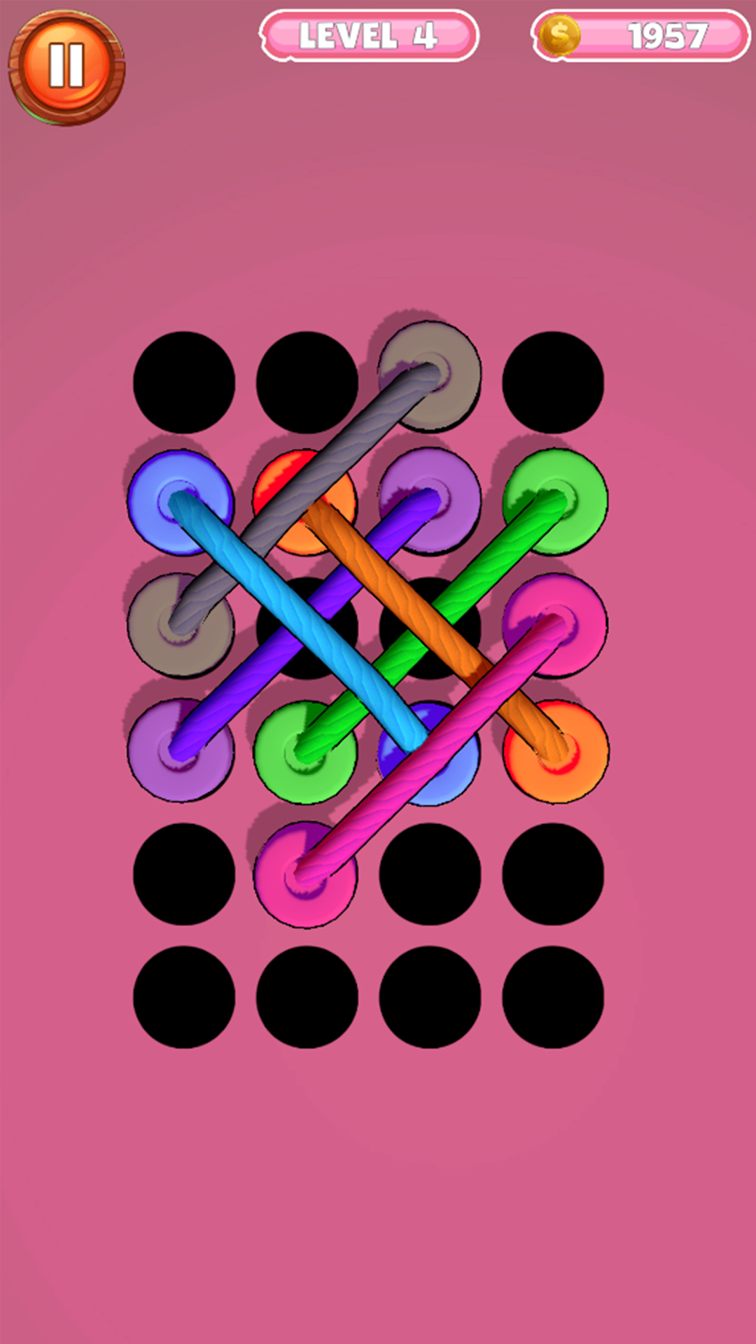 Twisted Knot Rope Tangle Puzzle Sort Color Adventure - App on Amazon ...