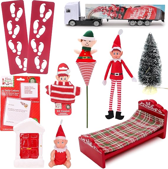 Toyland® Ultimate Elves Behavin Badly Bundle – Christmas Novelty Toys ...