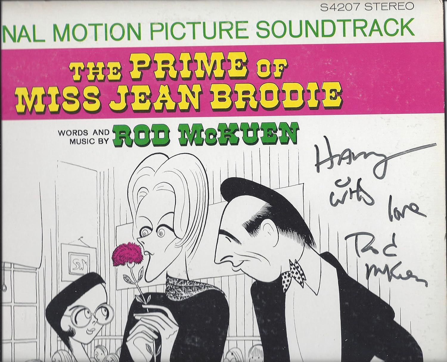 THE PRIME OF MISS JEAN BRODIE - ORIGINAL SOUNDTRACK [Vinyl] Rod McKuen ...