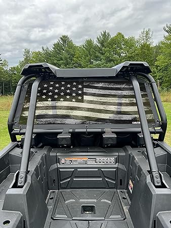 Amazon.com: Polaris RZR / XP 1000 Rear Dust Screen Turbo/Turbo S/X4/S4 ...