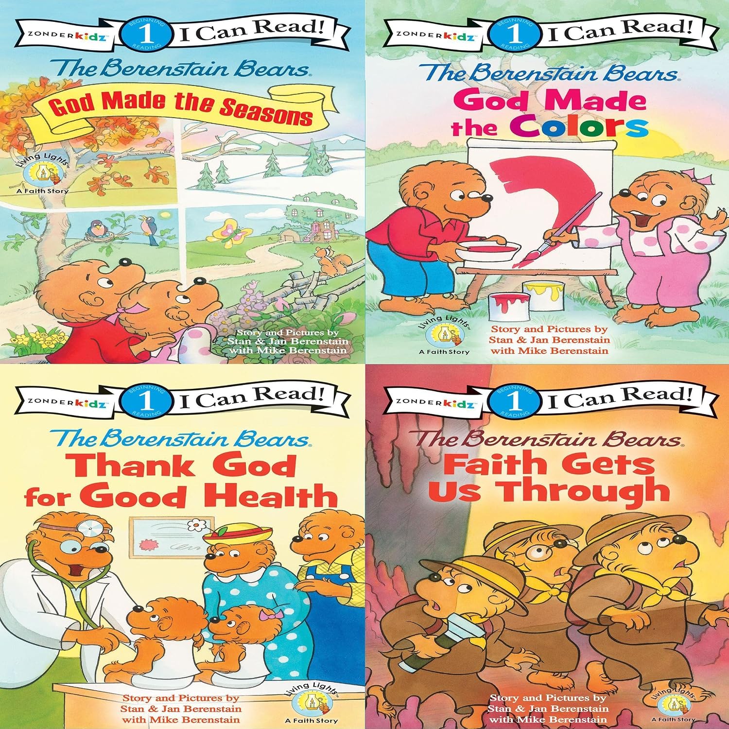 Amazon.com: The Berenstain Bears I Can Read Collection 2: Level 1 ...