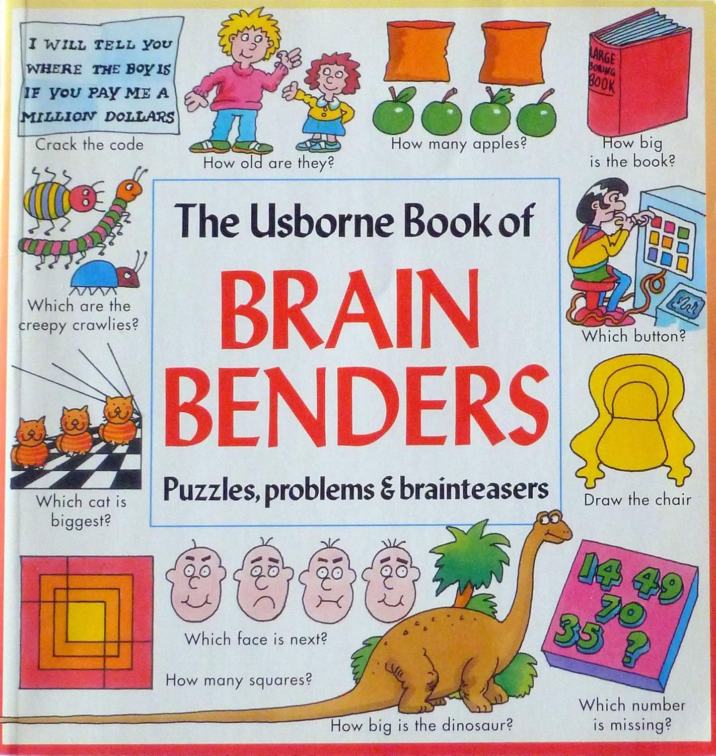 The Usborne Book of Brain Benders: Tyler, J.: 9780746016299: Amazon.com ...