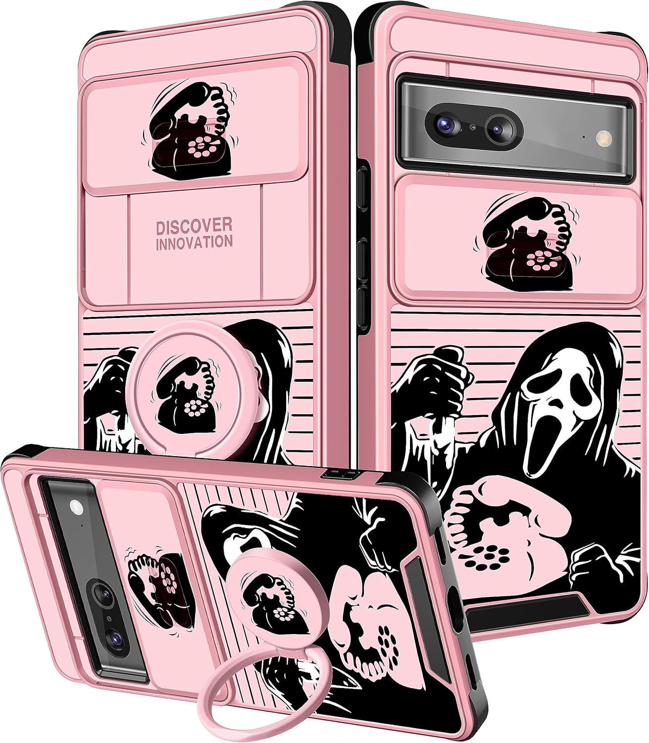 Amazon.com: oqpa for Google Pixel 7 Case for Women Girly Girls Cute ...