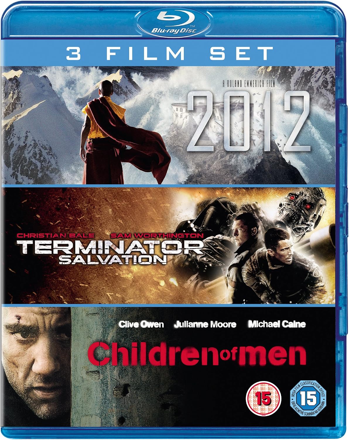 2012/Terminator Salvation/Children Of Men [Blu-ray]: Amazon.co.uk: John ...