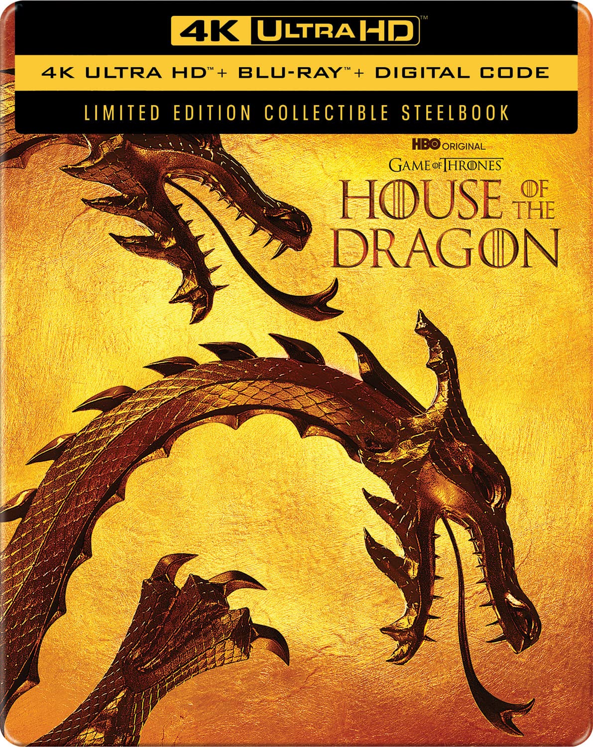 Amazon.com: House of the Dragon: The Complete First Season (Steelbook ...