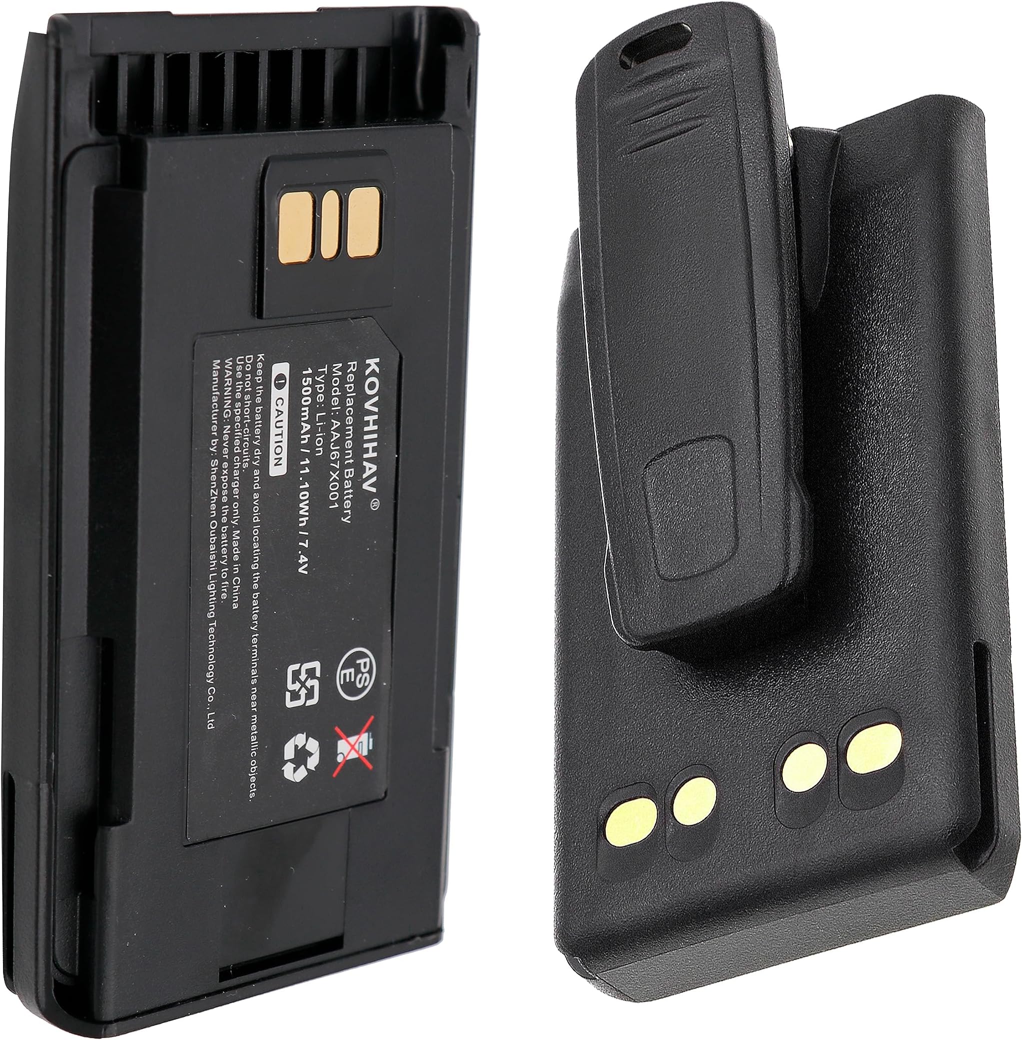 Amazon.com: Replacement Battery for Vertex YAESU FNB-V133Li VX-261 VX ...