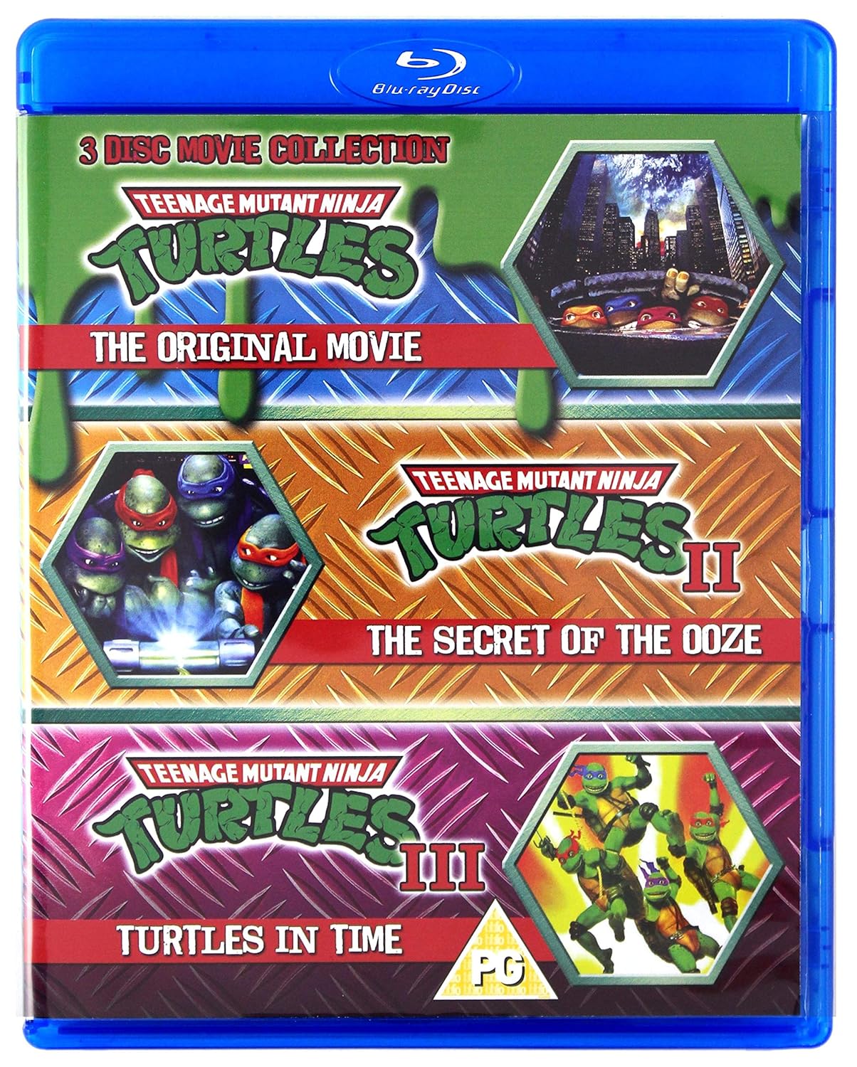 Teenage Mutant Ninja Turtles - The Movie Collection - 3 Disc Set ...
