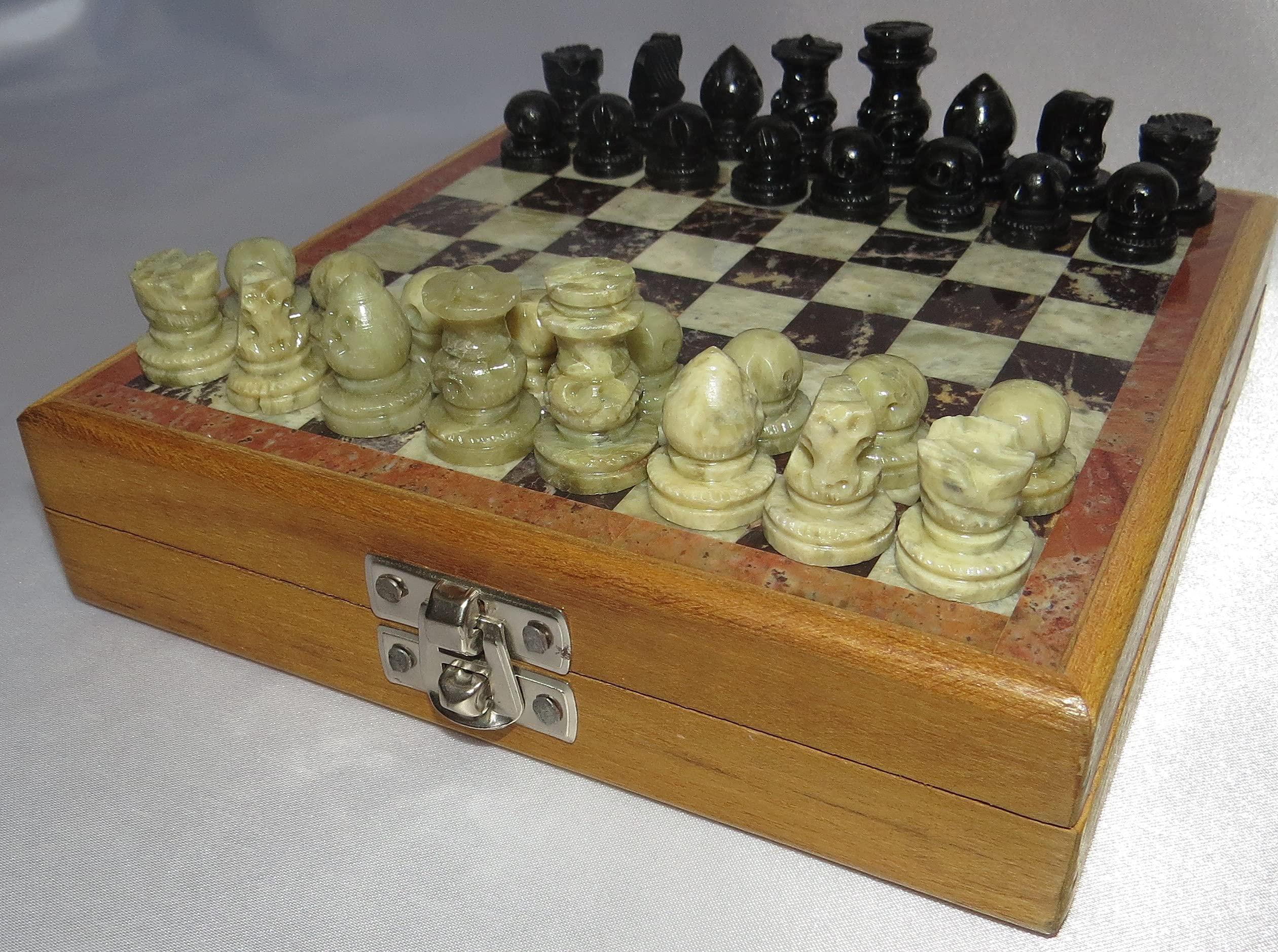 Buy India Board Chess Set Kids - 6.5 Inch Chess Board - Handmade in ...