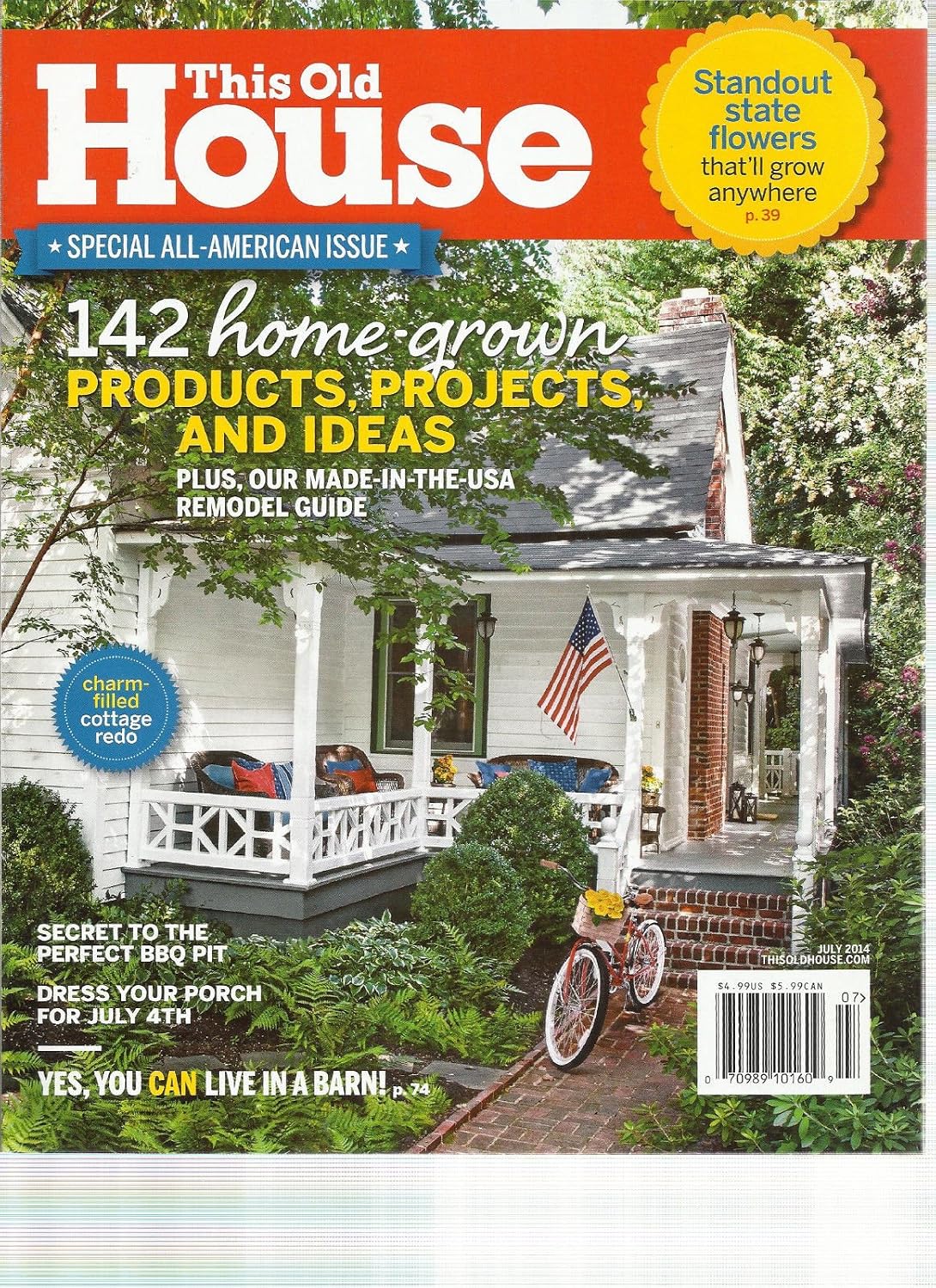 Amazon.com: THIS OLD HOUSE, JULY, 2014 NO.180 ( 142 HOME GROWN PRODUCTS ...
