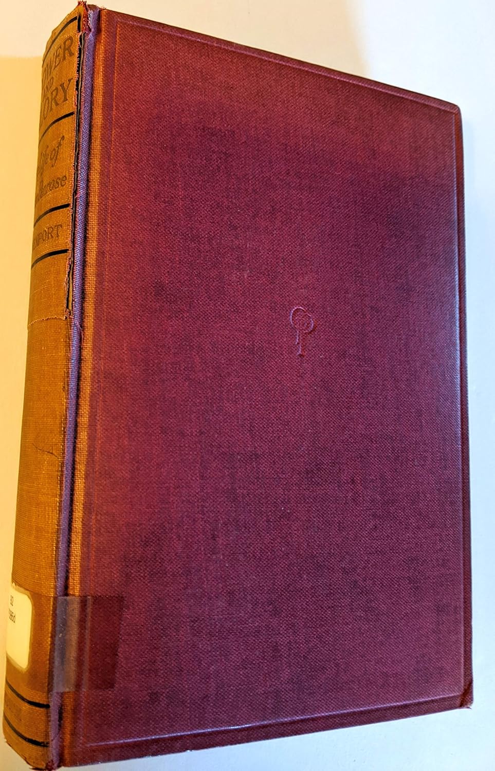 Power and glory, the life of Boies Penrose,: Walter Davenport: Amazon ...