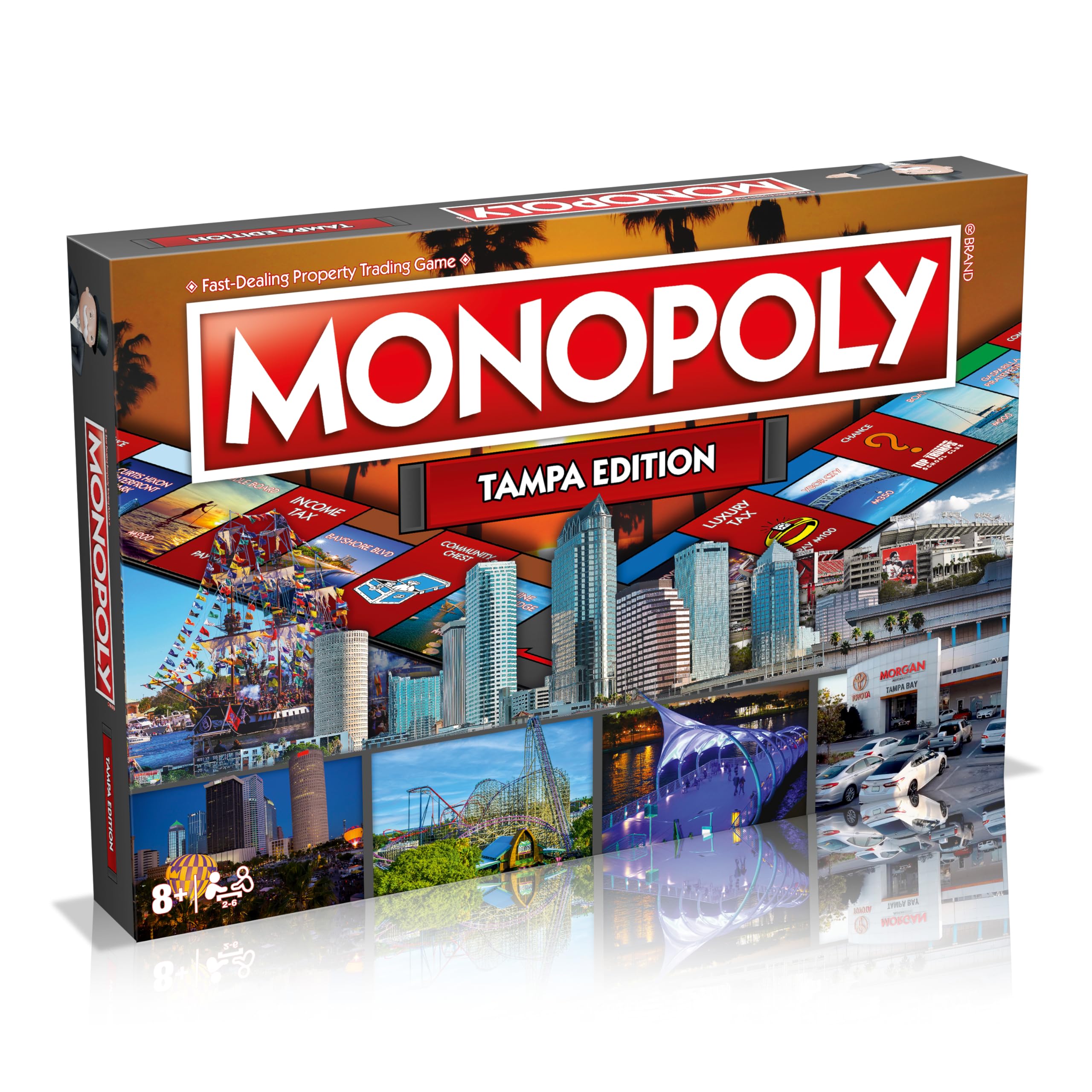 Buy Monopoly Board Game - Tampa Edition: 2-6 Players Family Board Games ...