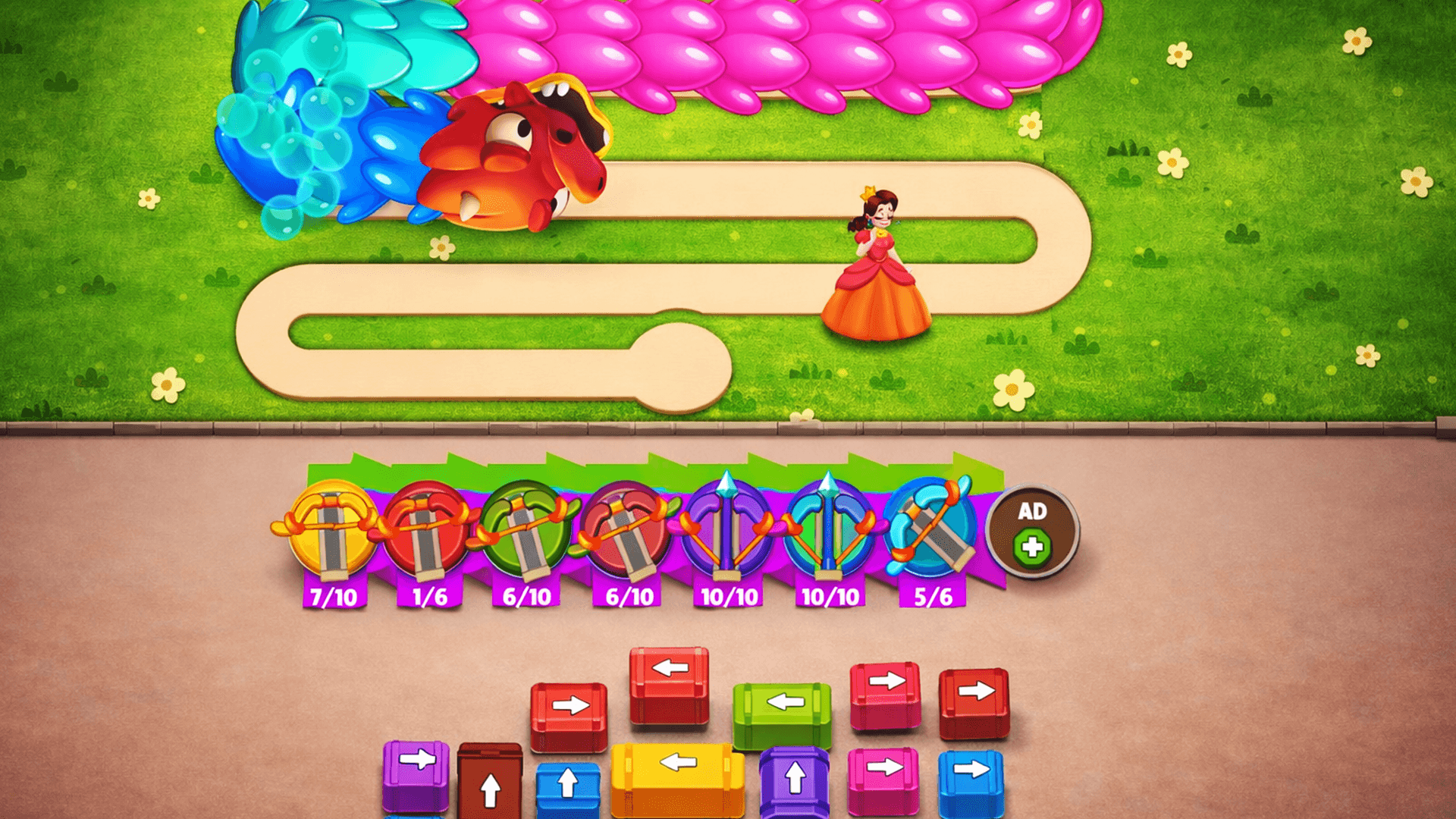 Queen Rescue Escape Master Color Puzzle: Save Girl Dragon Out Match ...