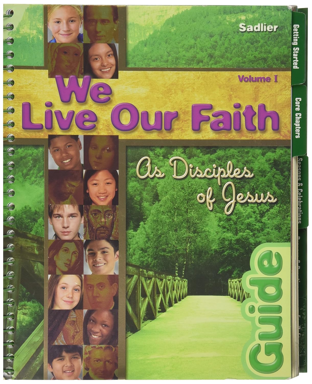 We Live Our Faith:As Disciples of Jesus Vol 1: sadlier: 9780821556795 ...