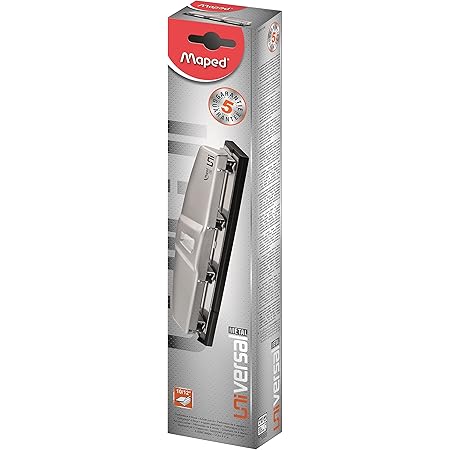 Maped - Perforatrice 4 Trous Universal - Perforeuse A4 Métal pour 10 à ...