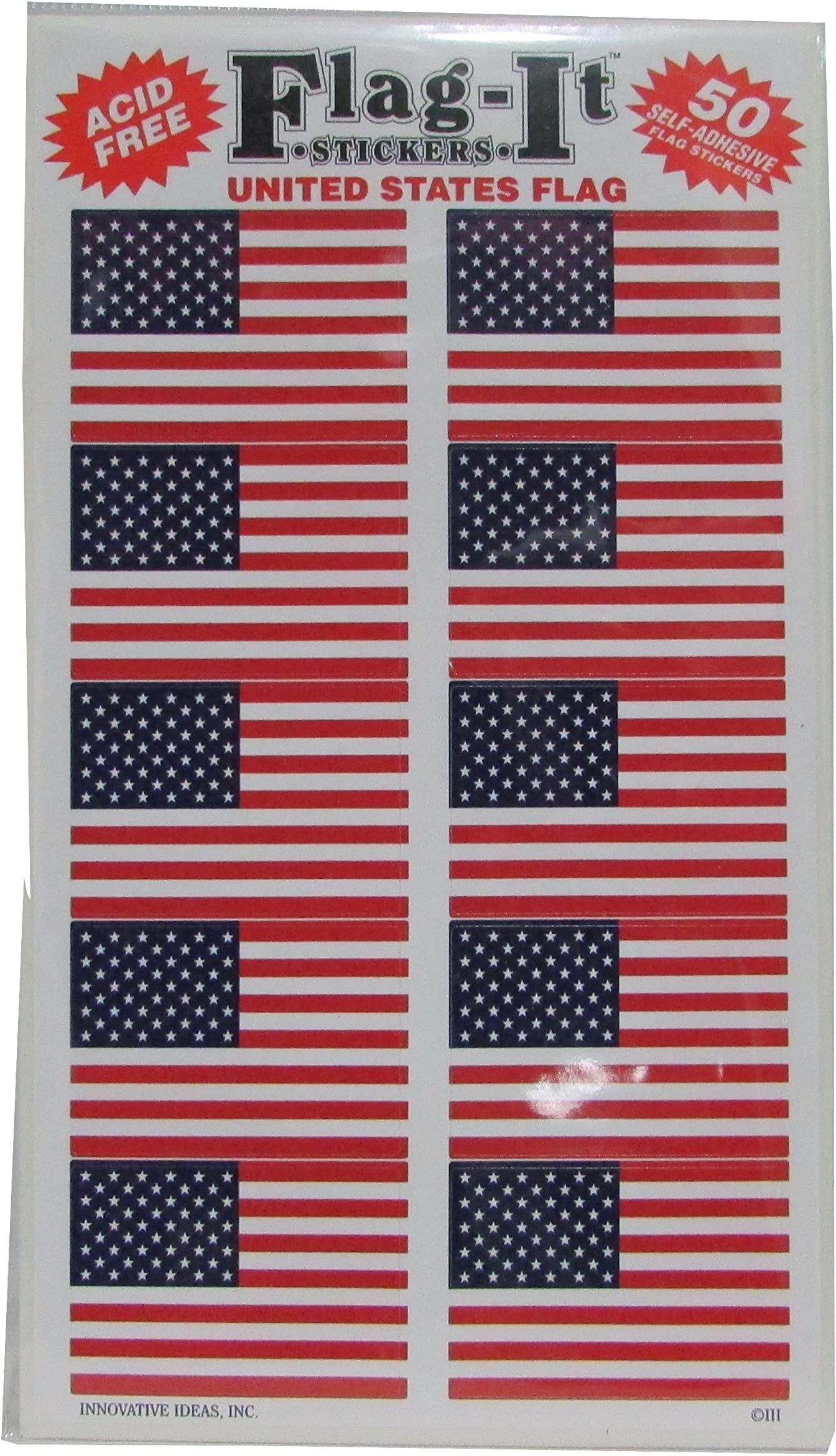 Amazon.com: Beistle U S Flag Stickers : Home & Kitchen