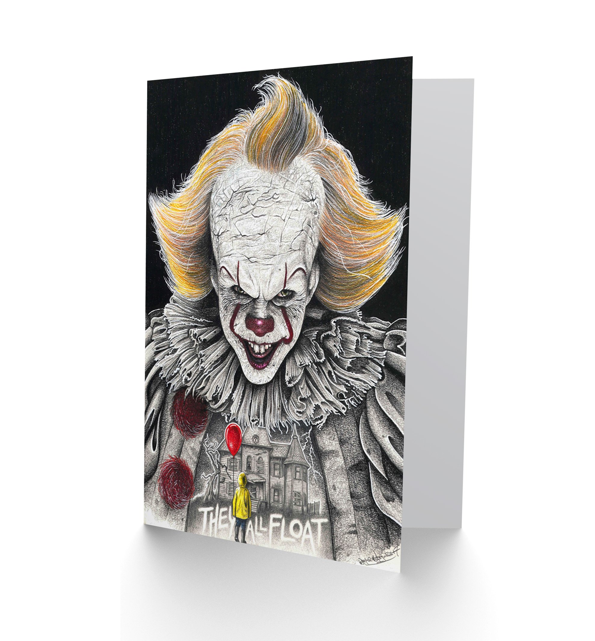 Amazon.com: Wee Blue Coo Wayne Maguire Tattooed Pennywise It Clown ...