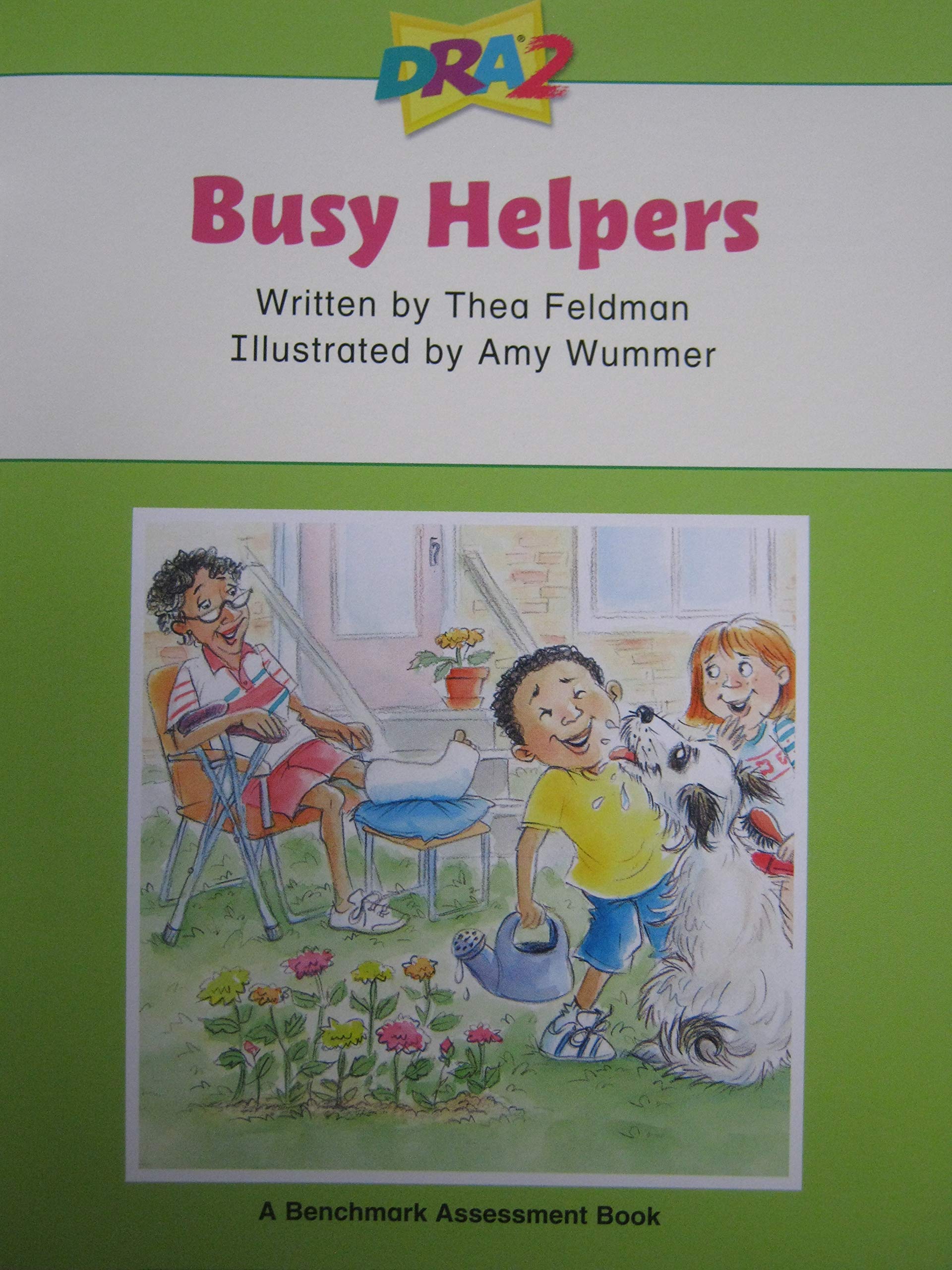DRA2 Busy Helpers (A Benchmark Assessment Book, Level 30): Thea Feldman ...