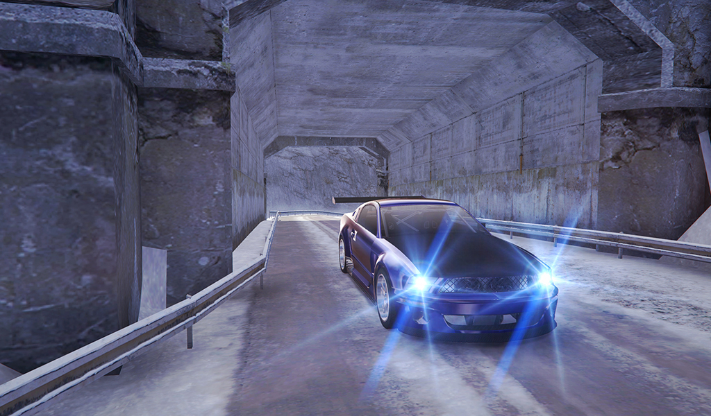 Arctic Ridge Frost Racing : 3D Real Action of Accelerated Drift Car ...