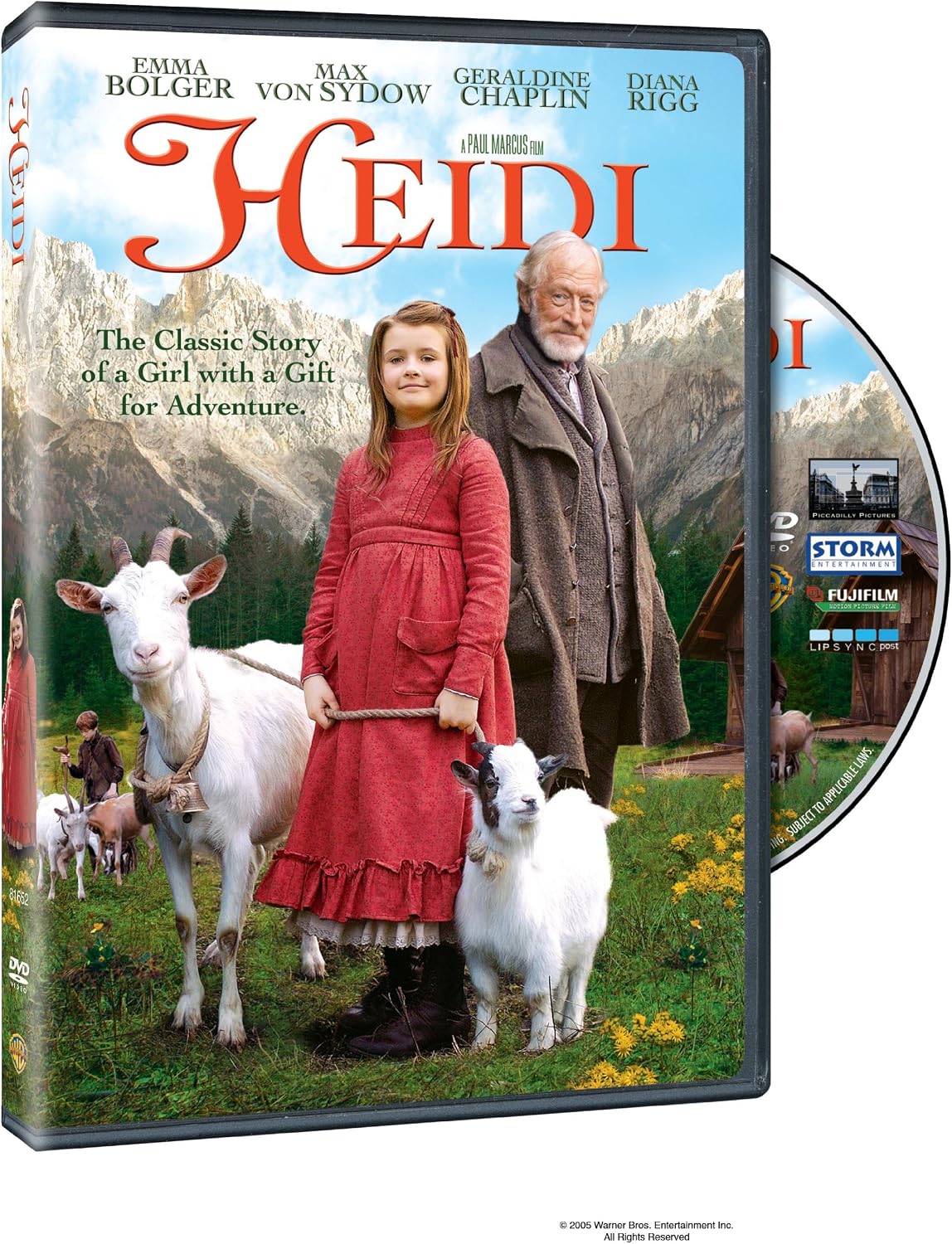 Heidi [DVD] [2005] [Region 1] [US Import] [NTSC]: Amazon.co.uk: Johanna ...