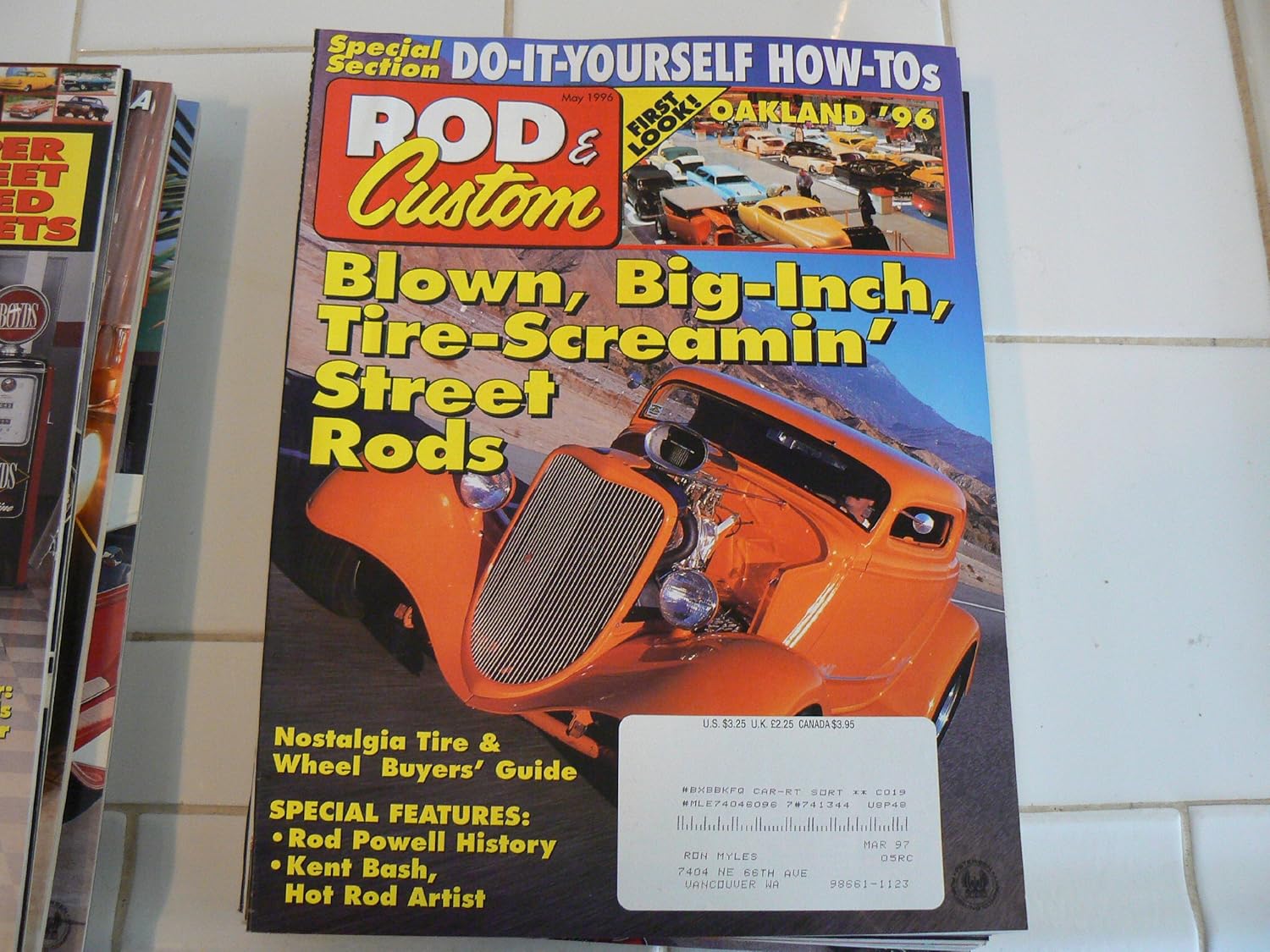 Rod & Custom May 1996 (30): Gray Baskerville, Michael Breeding, Rod ...