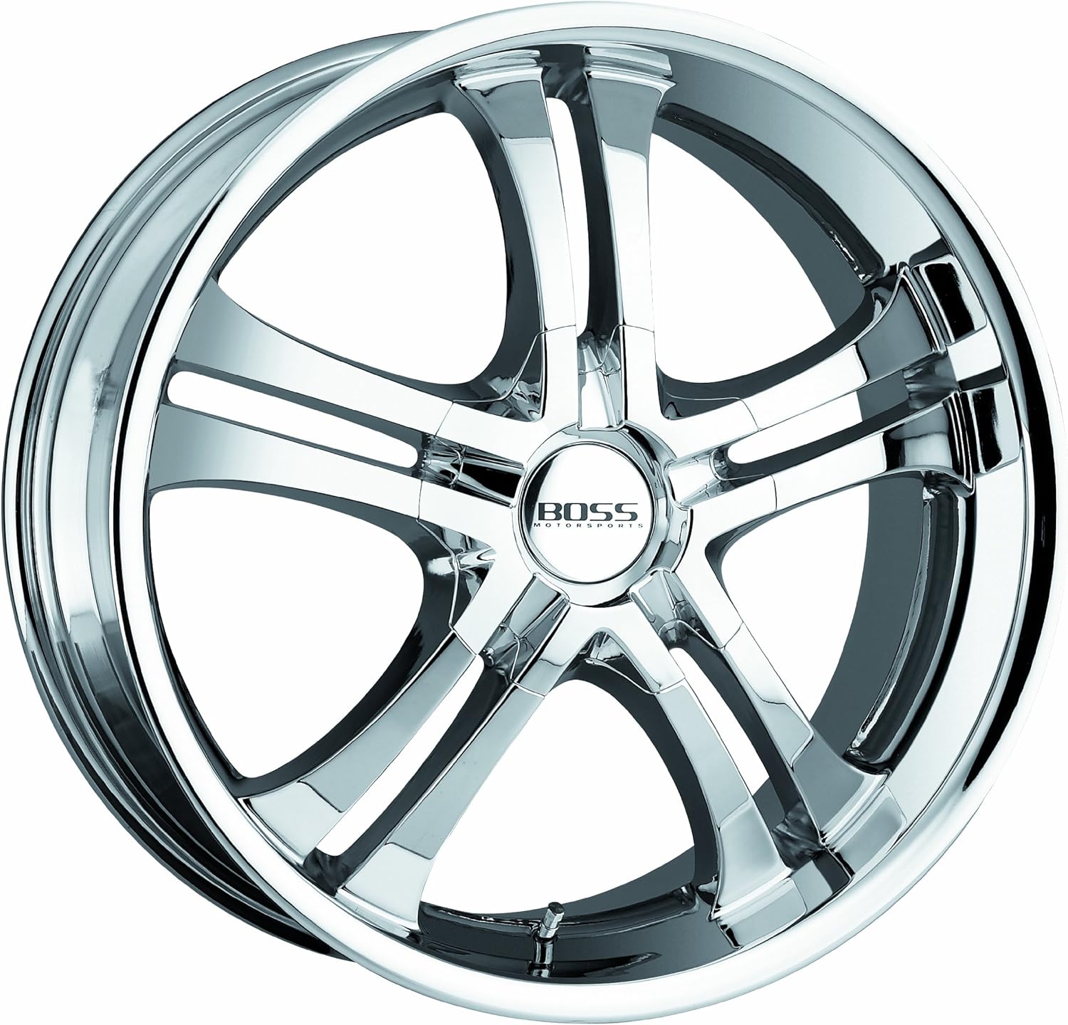 Amazon.com: Boss Motorsports 328 Black Chrome Wheel (18x8"/5x4.5 ...