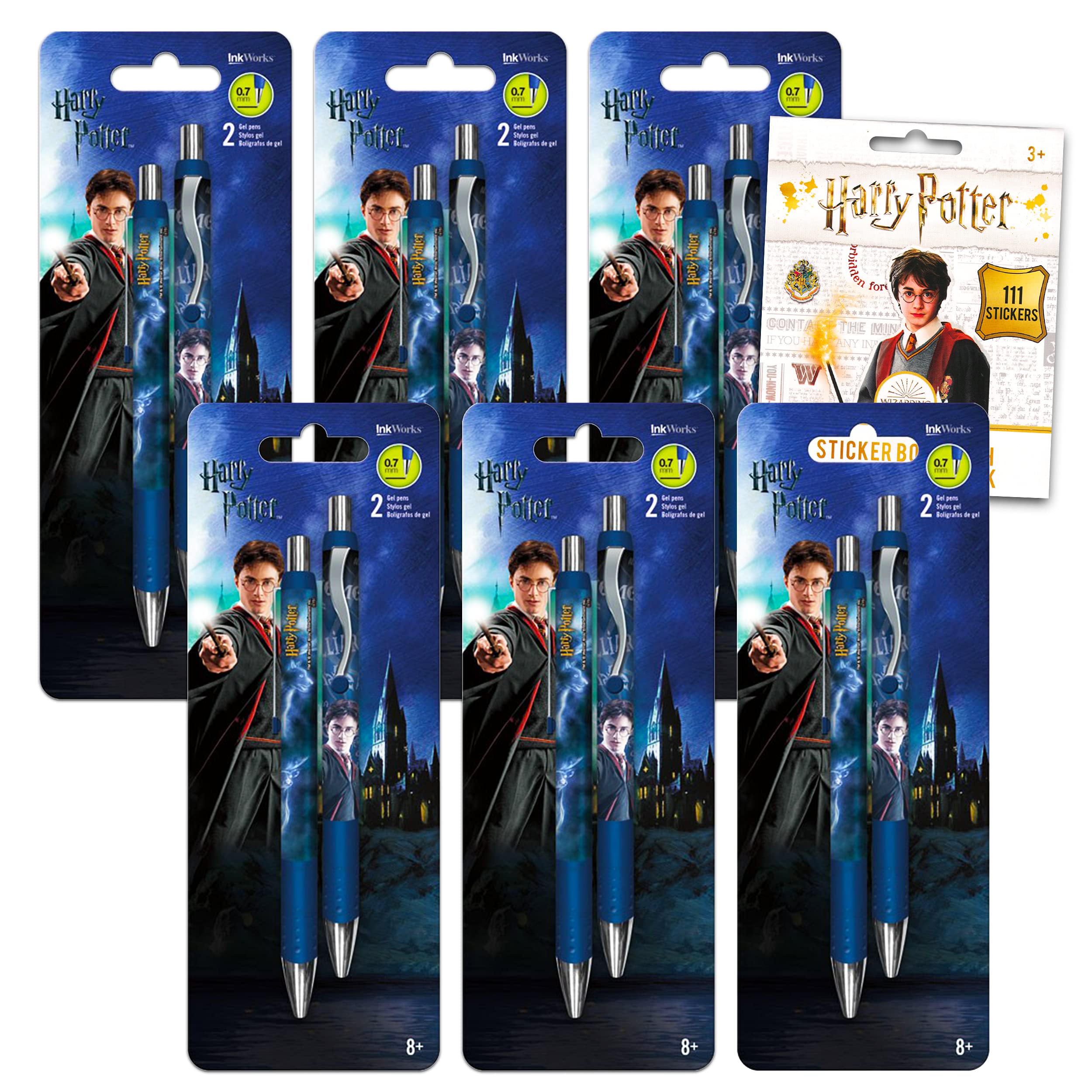 Buy Inkworks Harry Potter Pen Set School Supplies Bundle - 12 Pack ...
