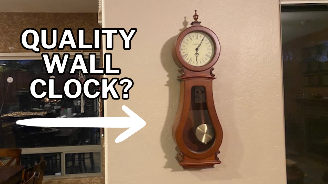 Watch Real Life Review of the Howard Miller Arendal Wall Clock on ...