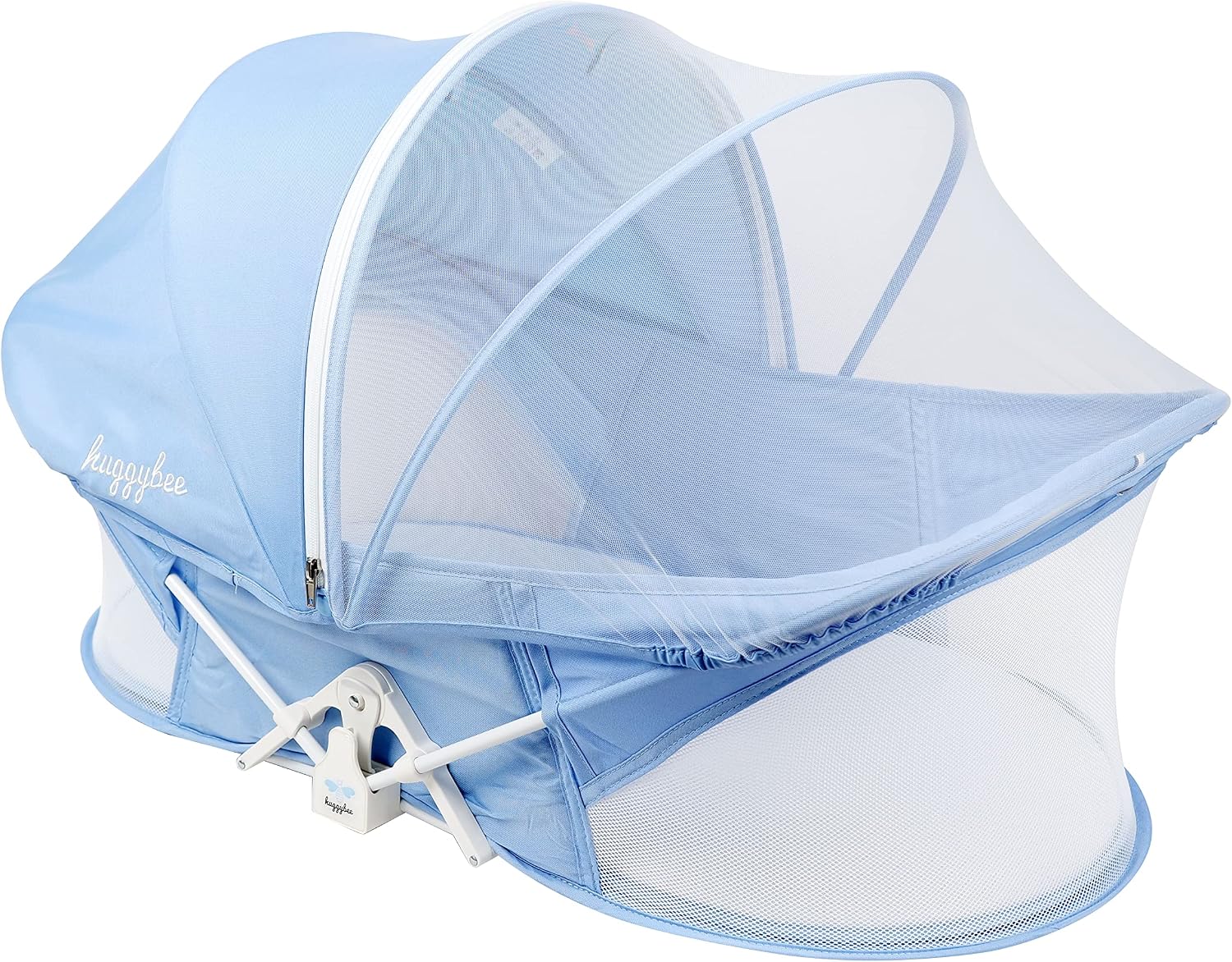 Amazon.com: Huggybee Baby Travel Bassinet,Portable Bassinet with 2 in 1 ...