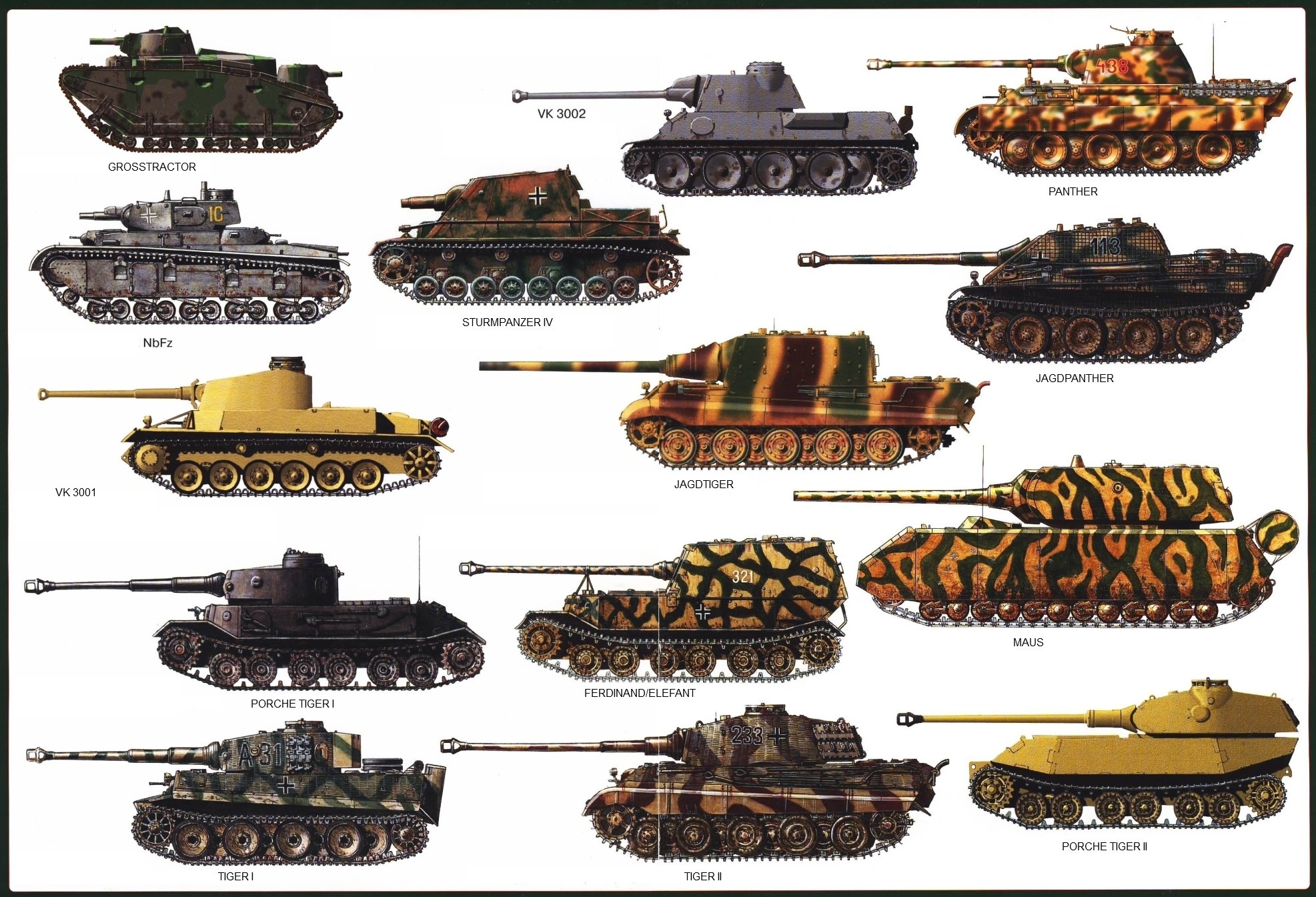 Amazon.com: ConversationPrints GERMAN TANKS GLOSSY POSTER PICTURE PHOTO ...