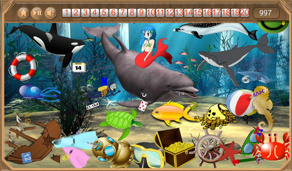 Underwater Hidden Numbers - App on Amazon Appstore