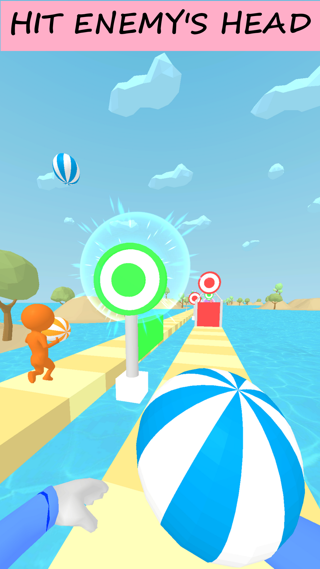 Race Of Beach Ball Players - Beach Ball Multiplayer Runner - Beach ...