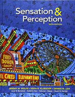 Sensation and Perception: 9781605359724: Medicine & Health Science ...