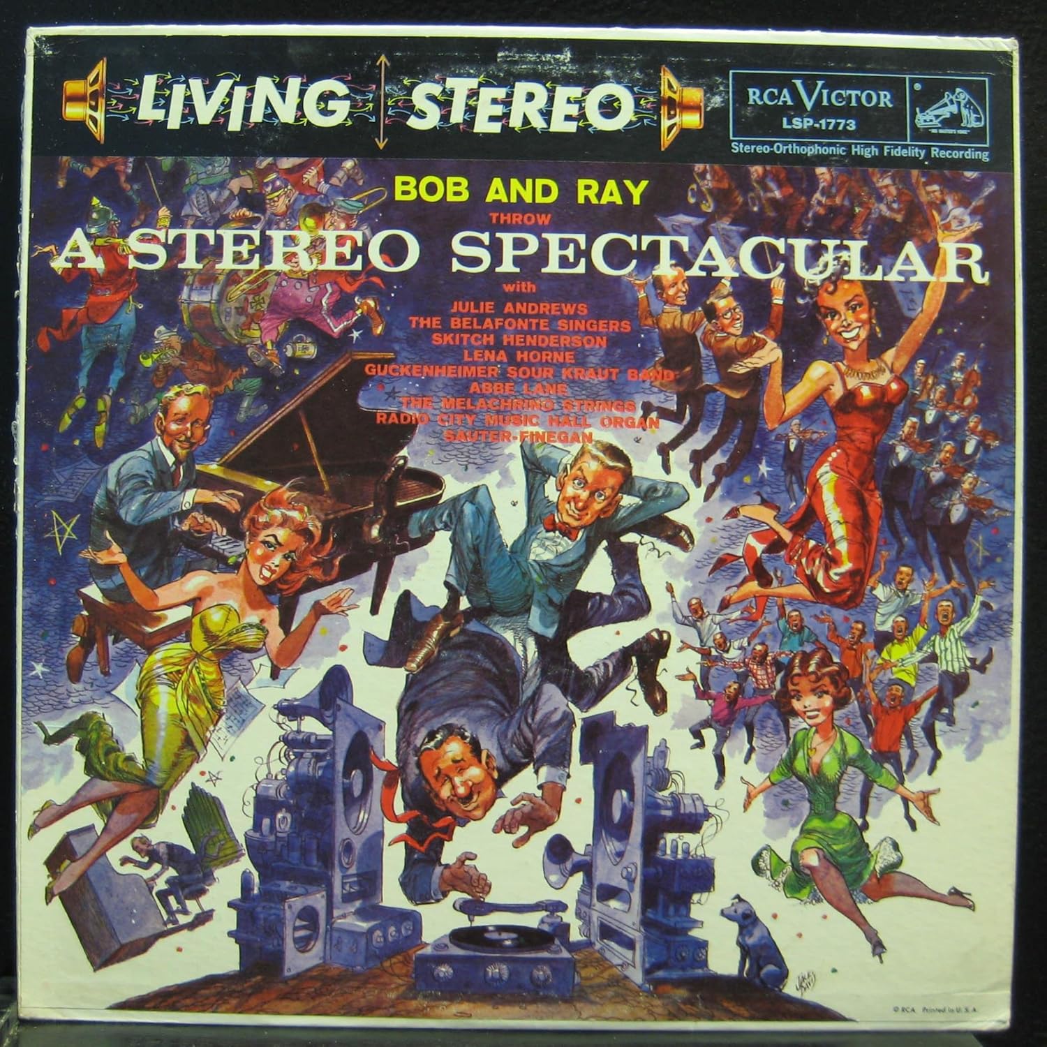Amazon.com: Bob and Ray Throw a Stereo Spectacular vinyl record: CDs ...