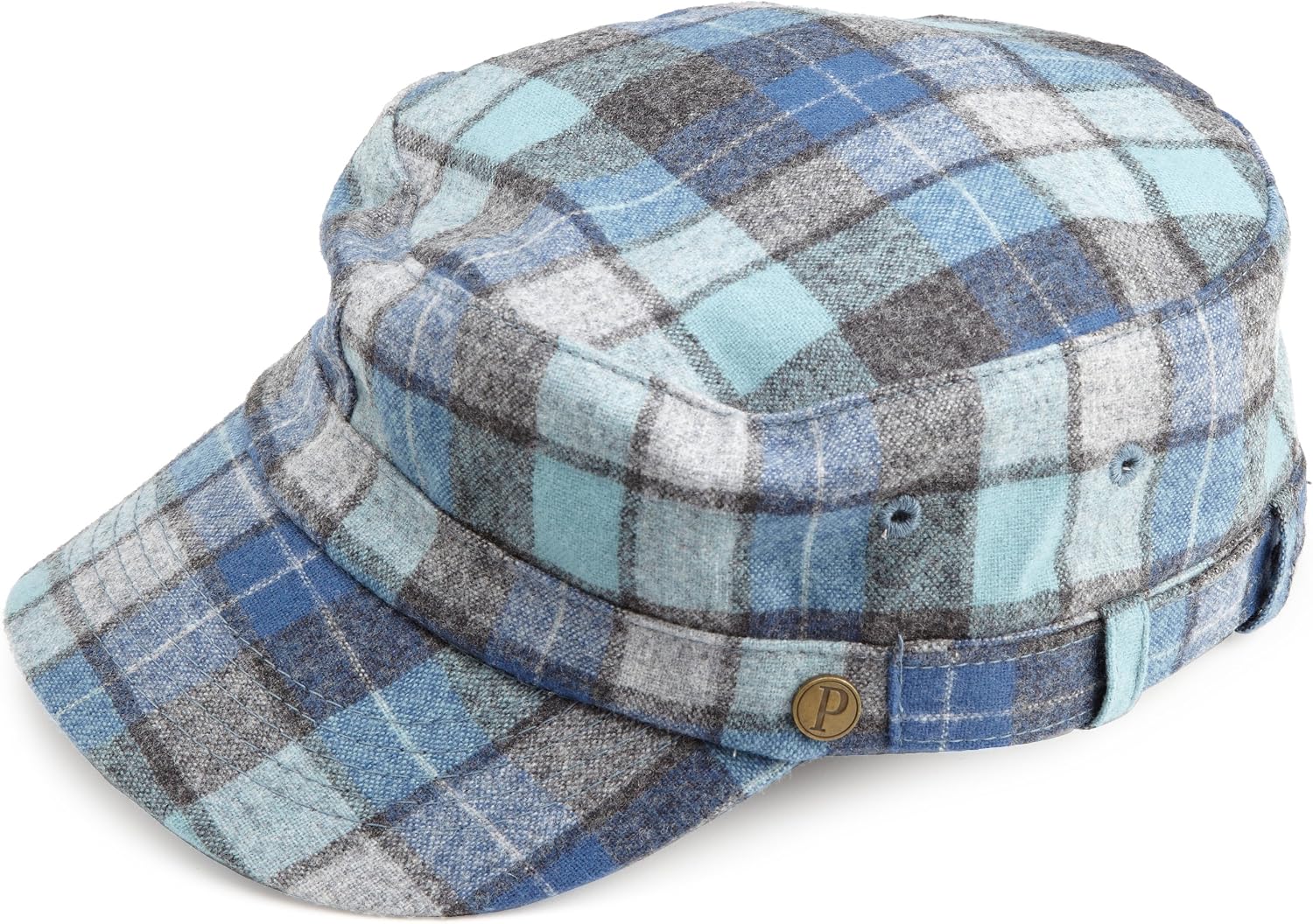 Pendleton Men's Mad Cap, Blue Beach Boys Plaid, Small/Medium at Amazon ...