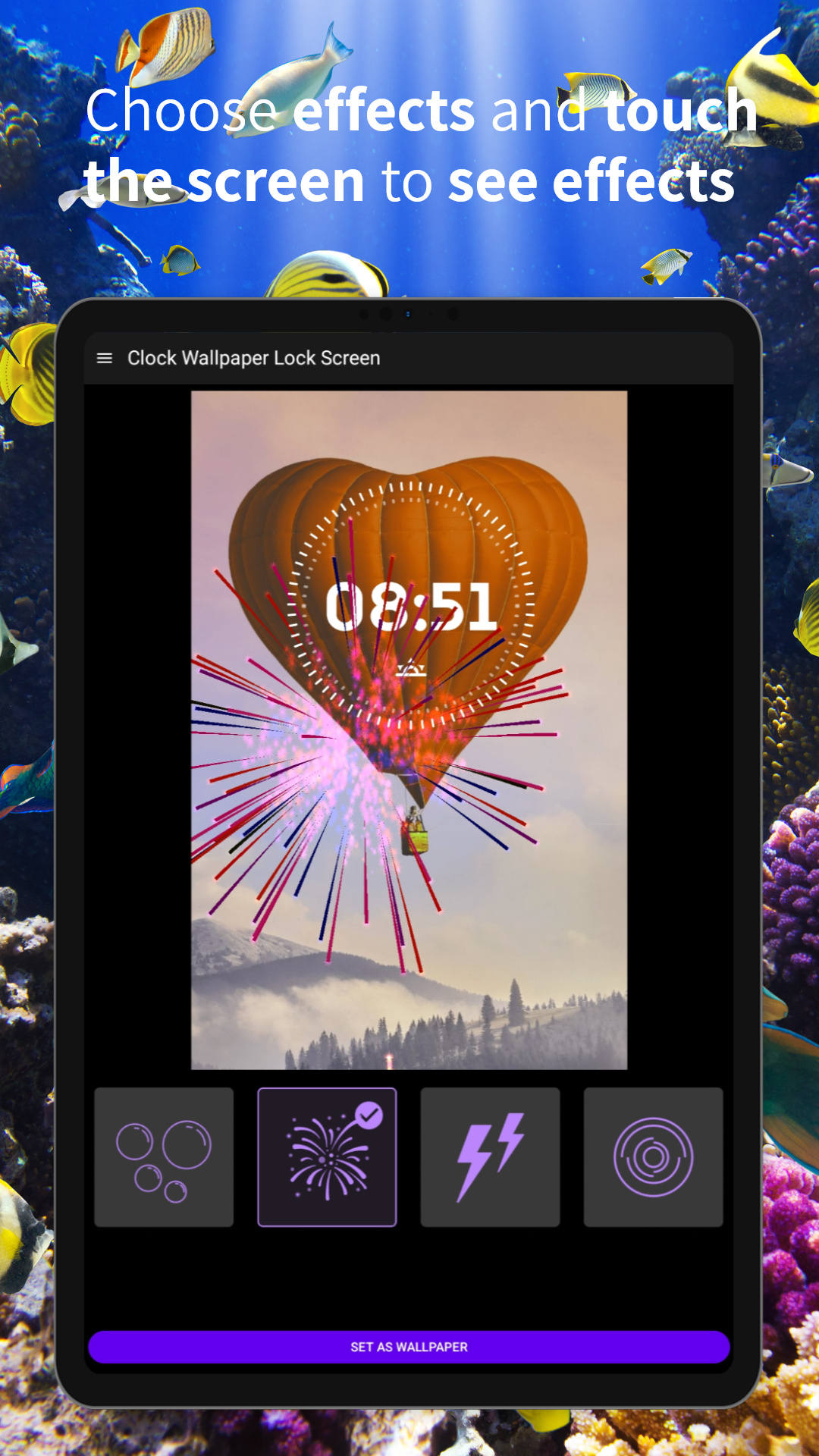Live Clock Wallpaper Lock Screen - App on Amazon Appstore