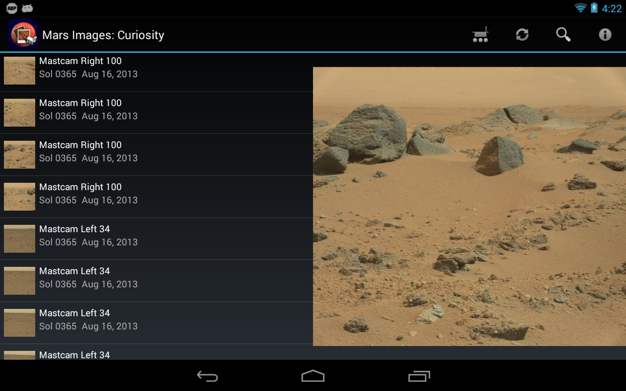 Mars Images - App on Amazon Appstore