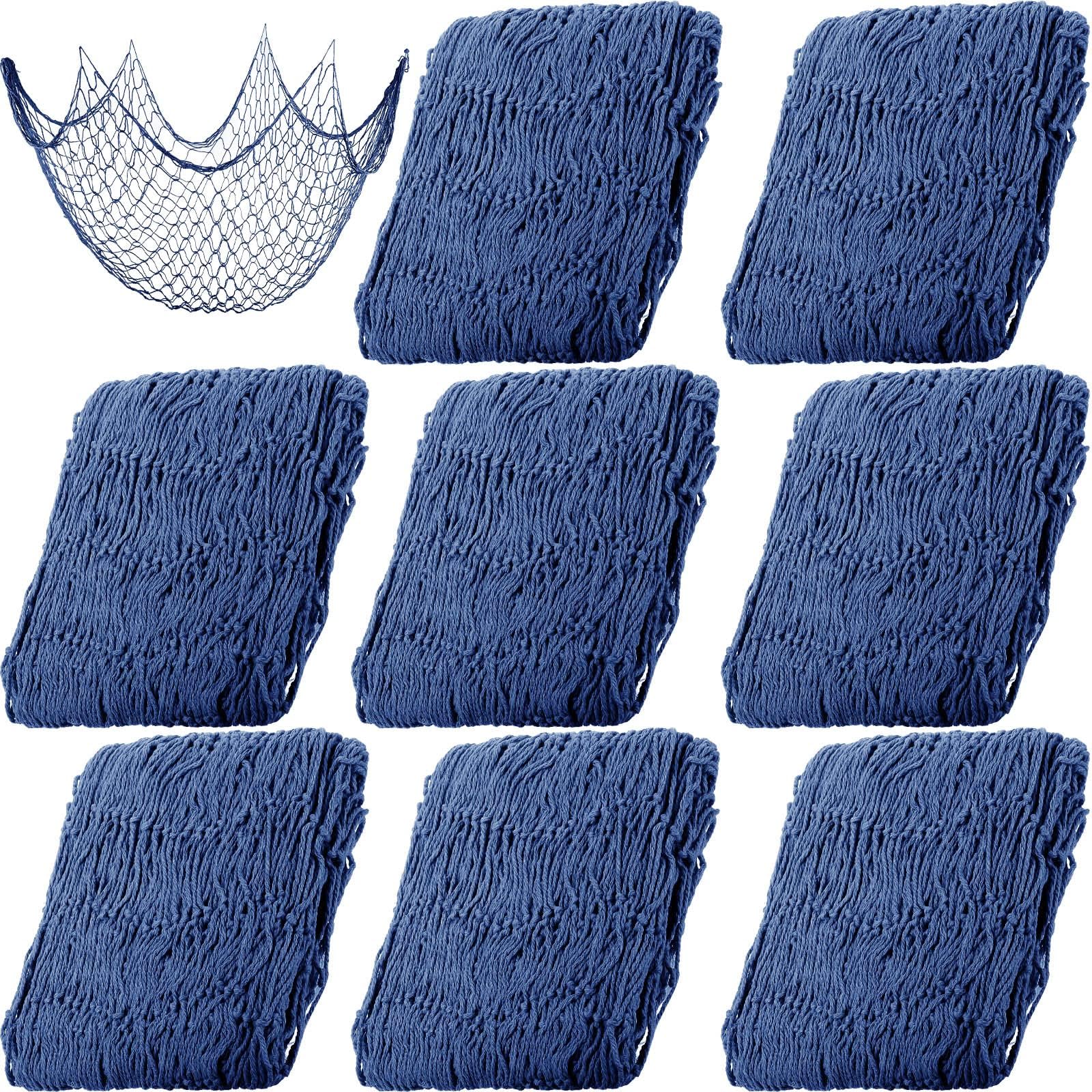 Amazon.com: 6 Pack Natural Fish Net Decorative Cotton Fishnet Decor for ...