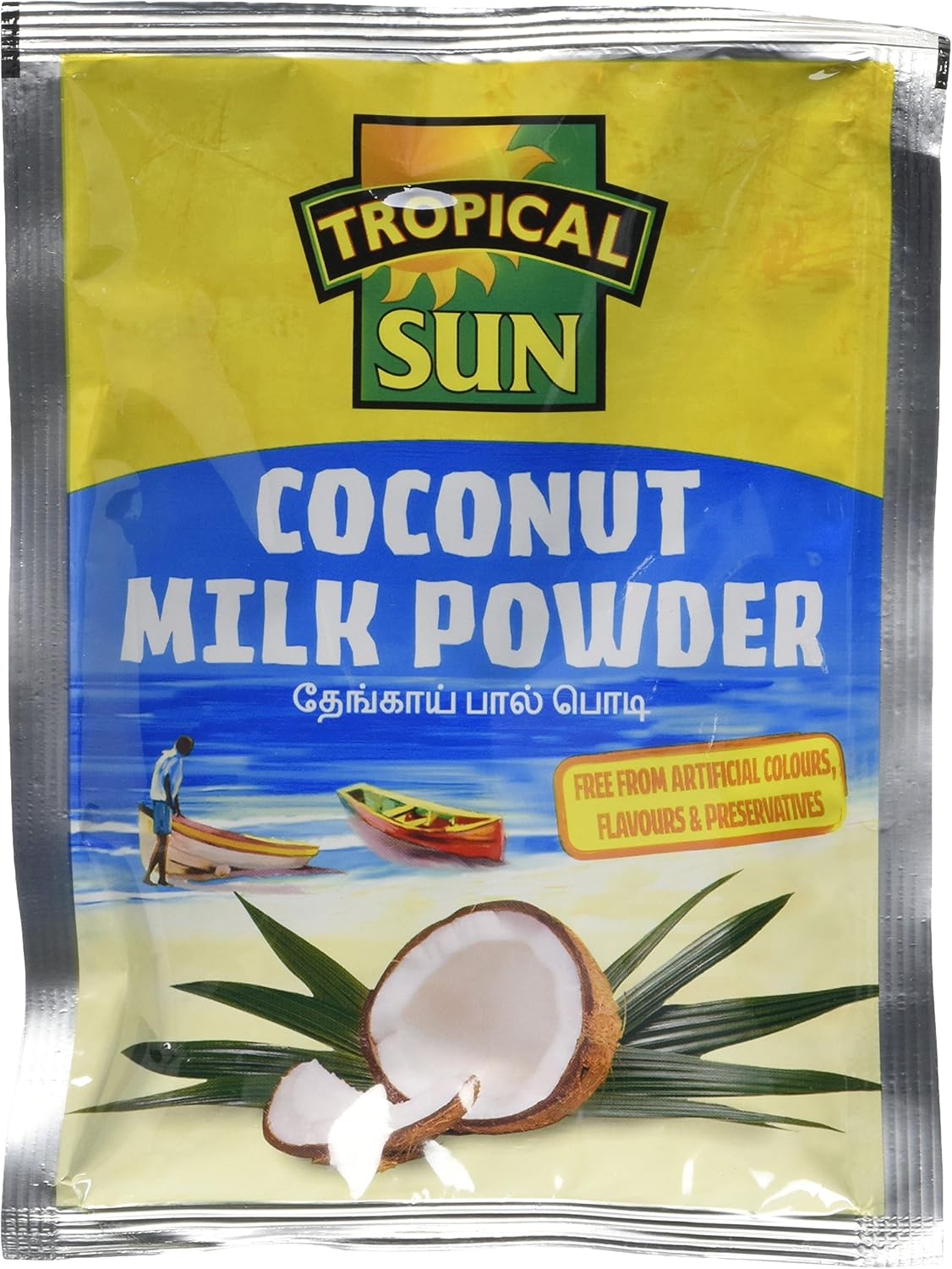 Tropical Sun Coconut Milk Powder 50 g (Pack of 10) : Amazon.co.uk: Grocery
