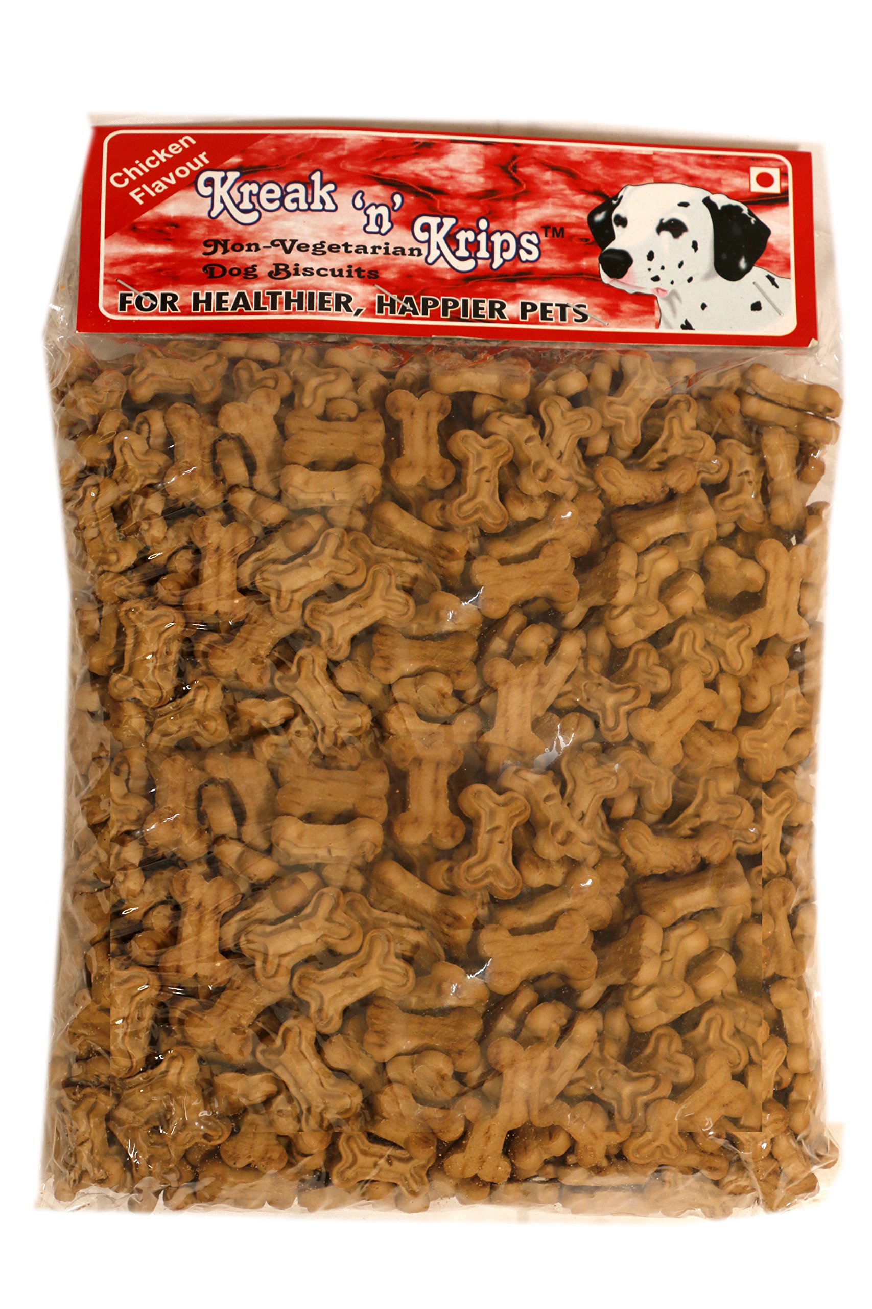 Buy KREAK N KRIPS Puppy Biscuits, 1 kg (Chicken Flavoured) Online at ...