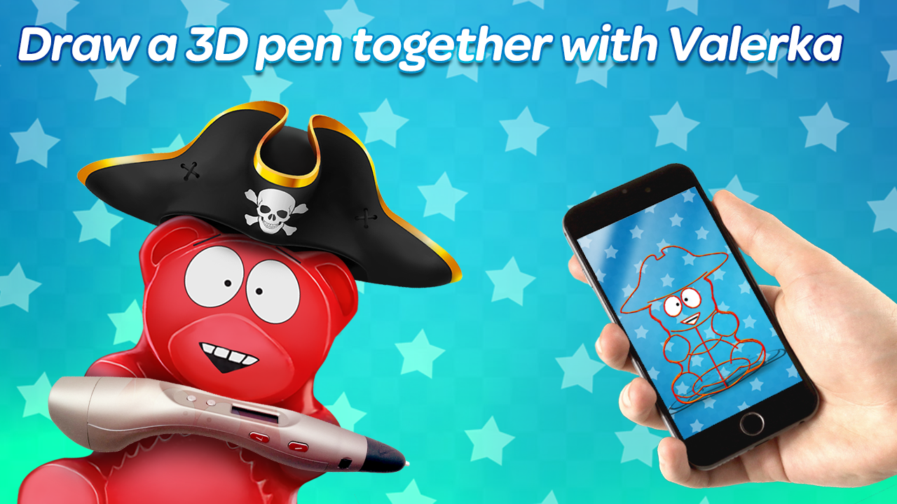 3D Pen Bear Valerka Simulator - App on Amazon Appstore