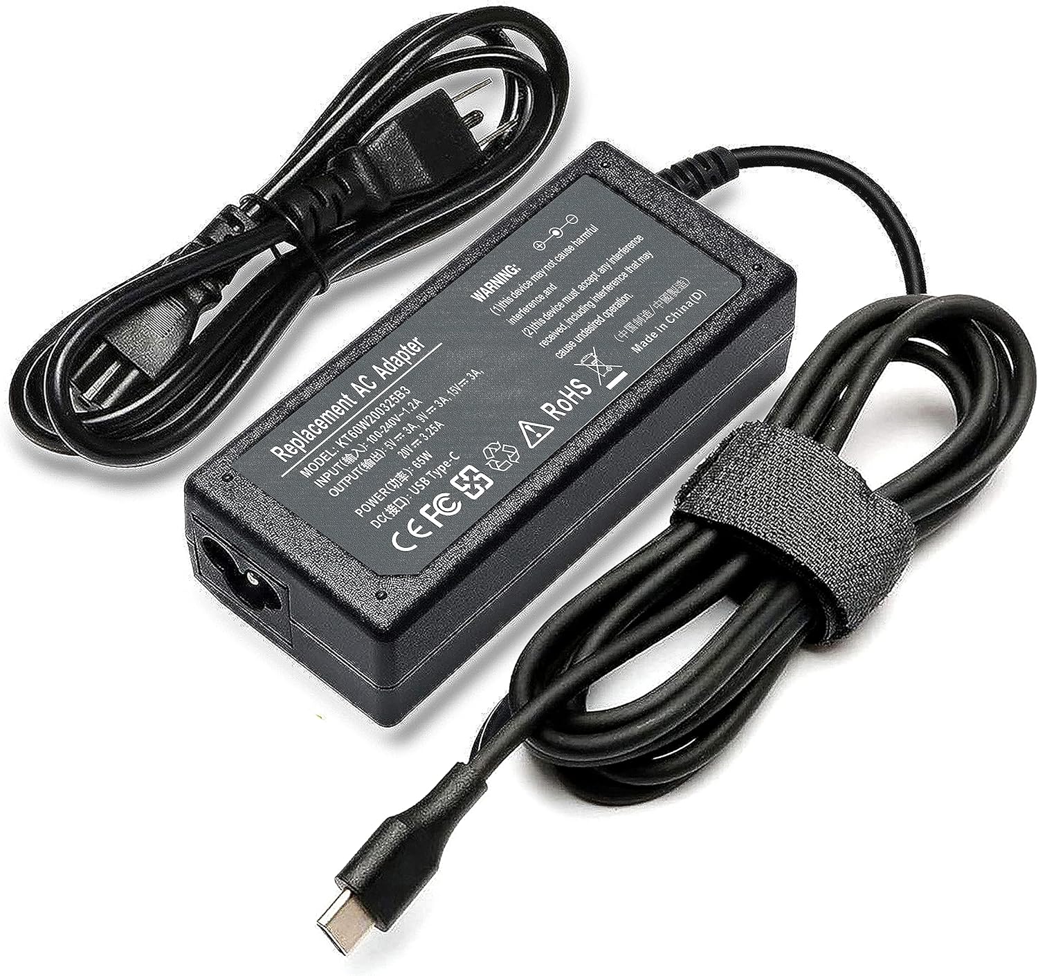 Amazon.com: 65W 45W USB-C Charger for Lenovo ThinkPad T480 T480s T580 ...