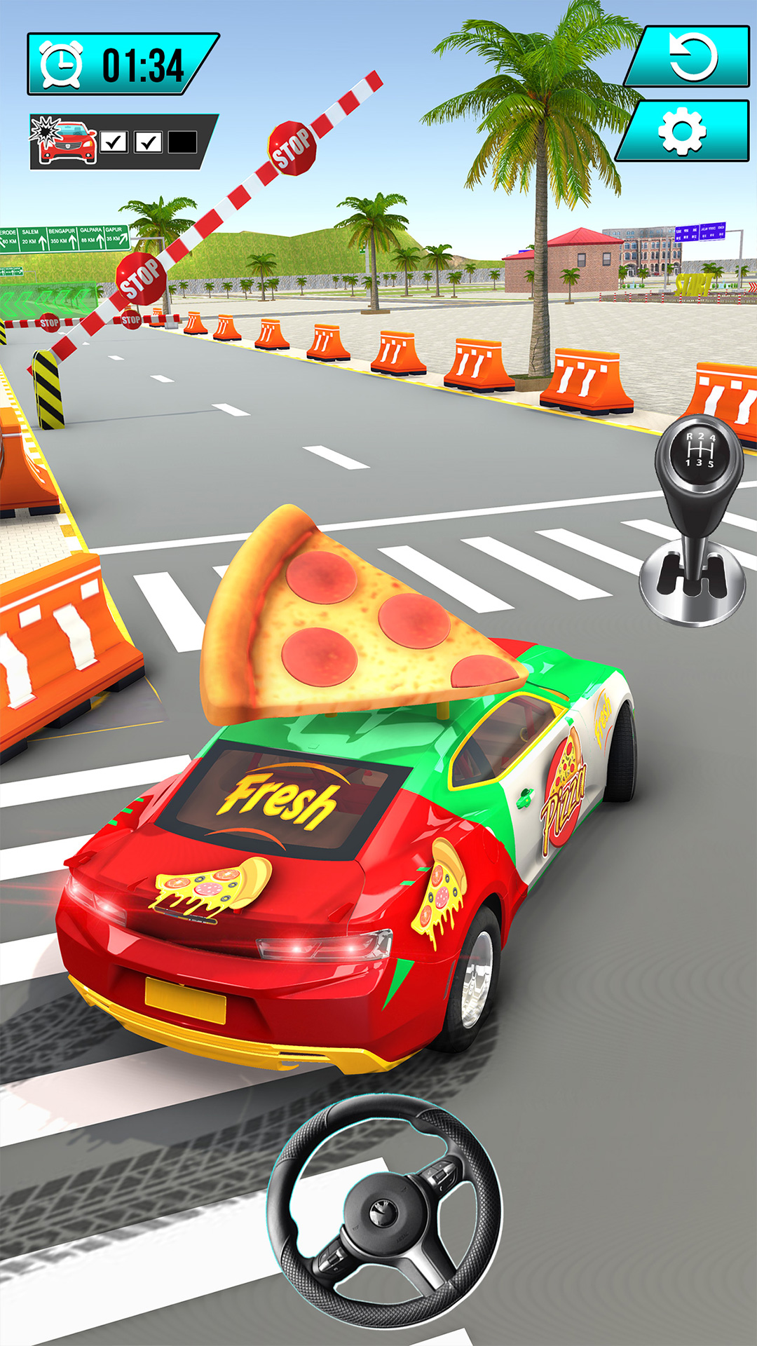 Fast Food Pizza Delivery Car Driving Simulator Game – Offroad Sports ...