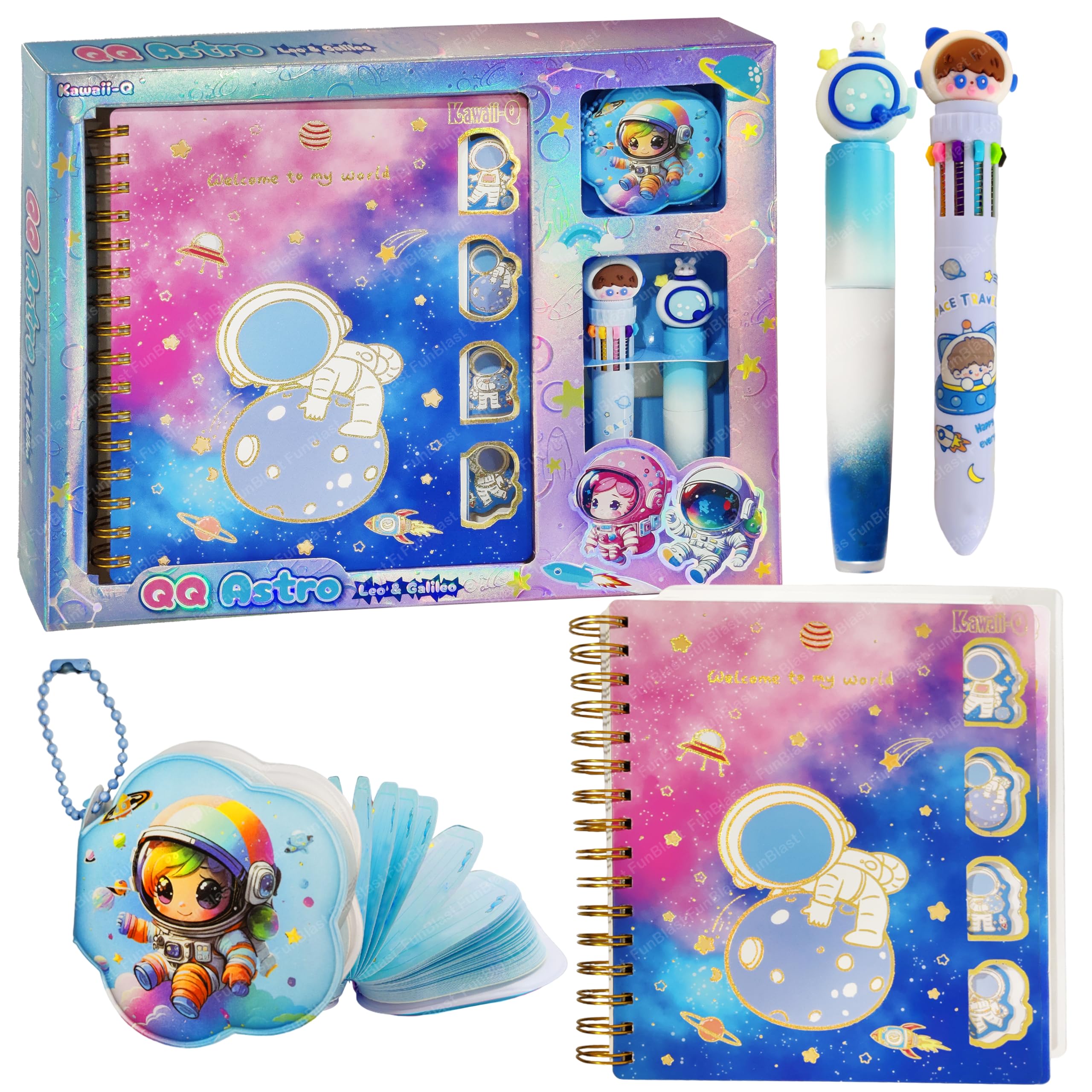 FunBlast Stationary Set for Girls – Kawaii Stationary for Girls & Boys ...