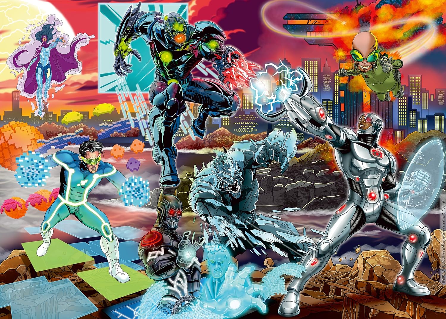 Ravensburger DC Collector's Edition Cyborg 1000 Piece Jigsaw Puzzle for ...