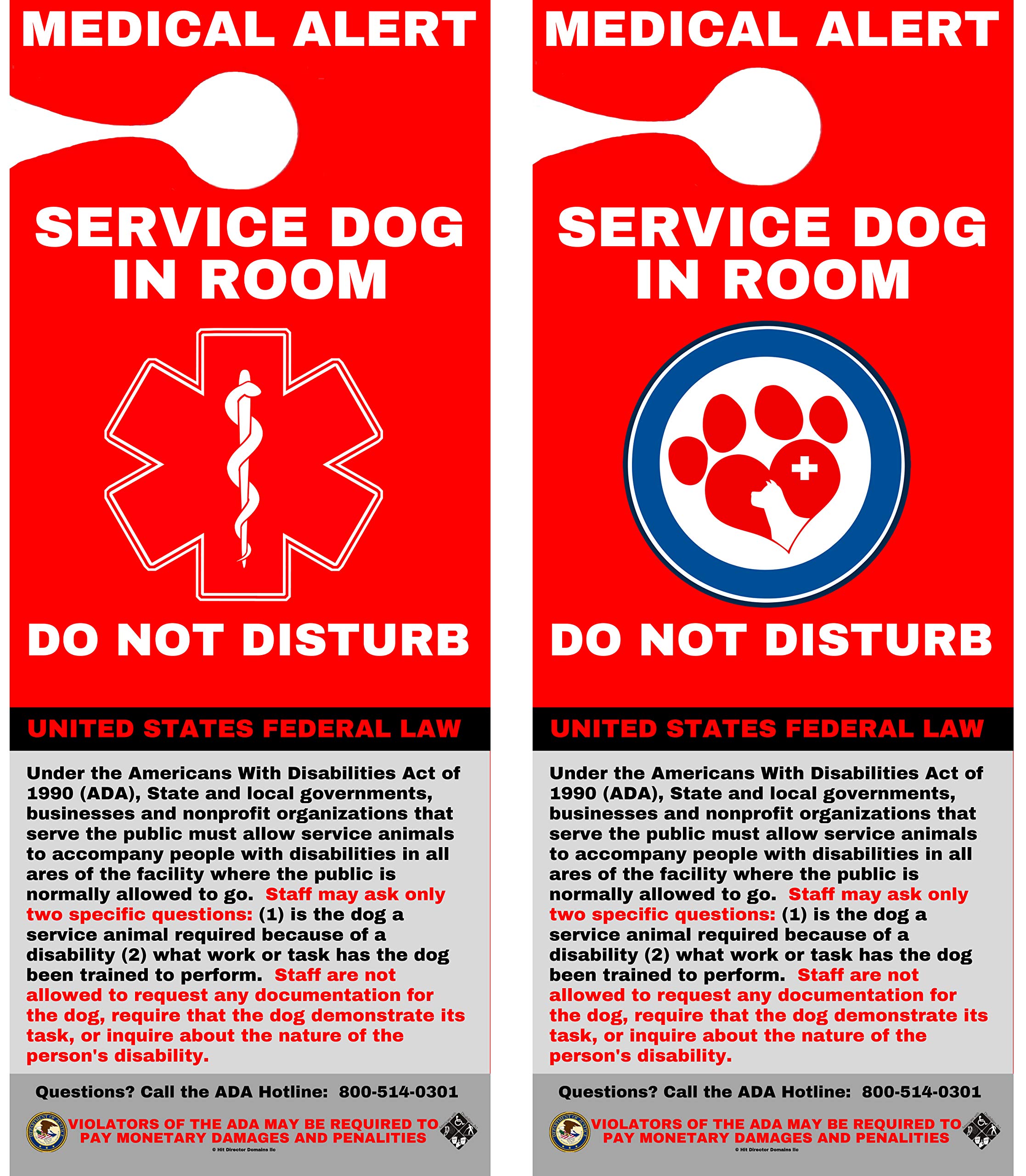 Service Animal Sign