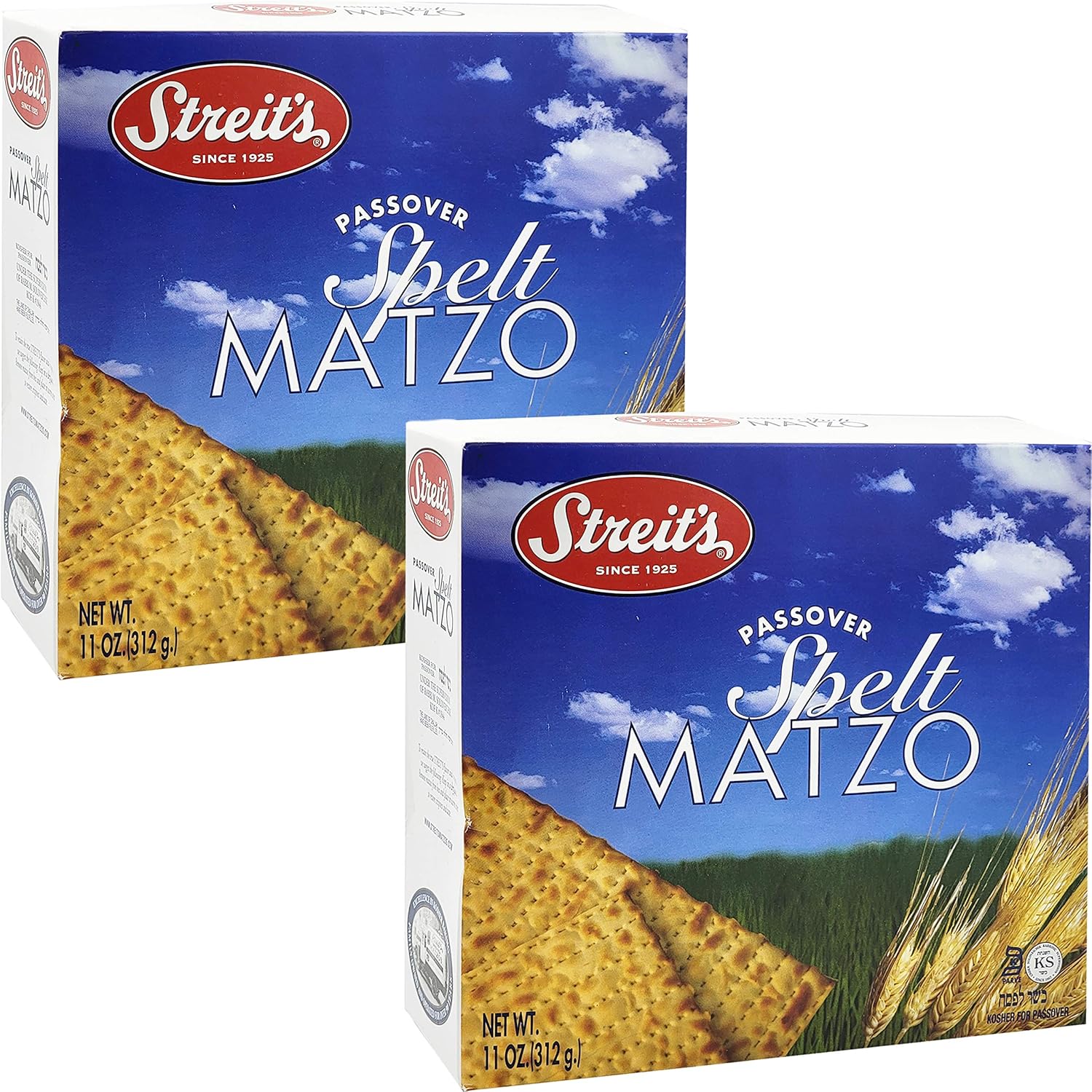 Amazon.com: Streit's Spelt Matzo, Kosher for Passover, 11-ounces (2- Pack)