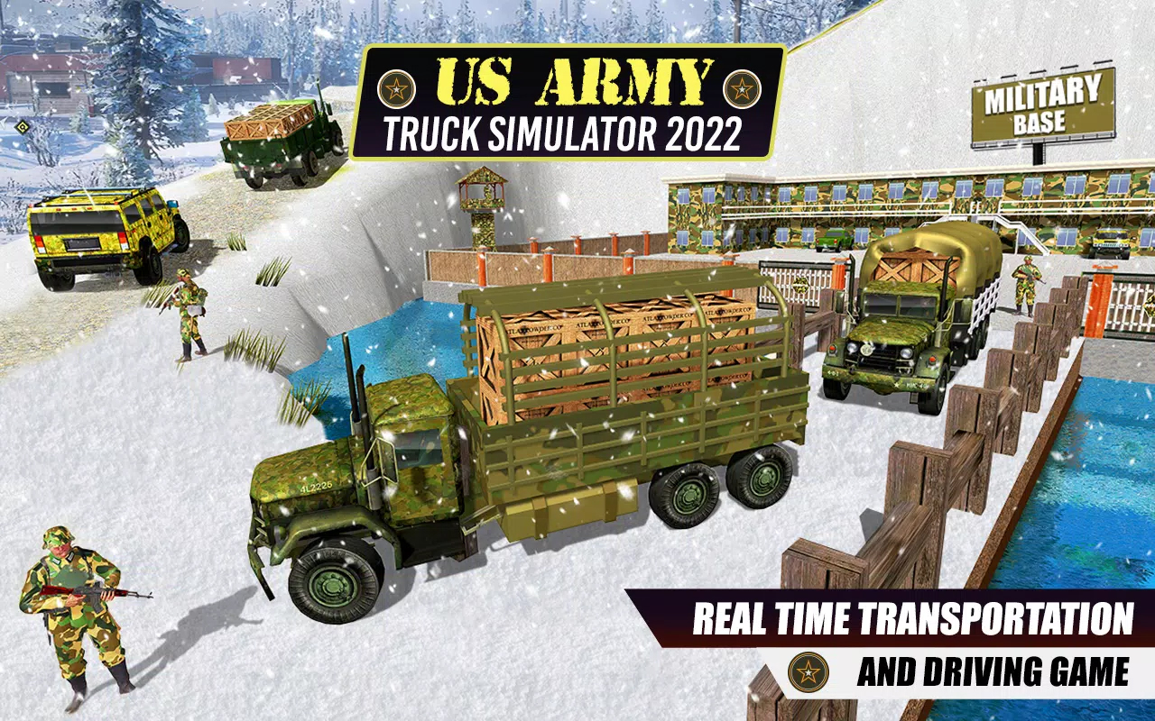 US Army Transport Game: Army Tanks & Cargo Transporter Simulator - Army ...