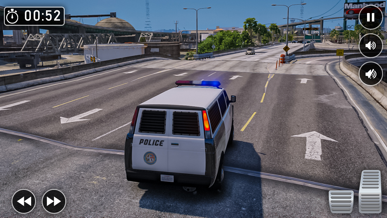 Urban Car Cop Chase Open World Police Simulator Game: Us Cop Officer Vs ...