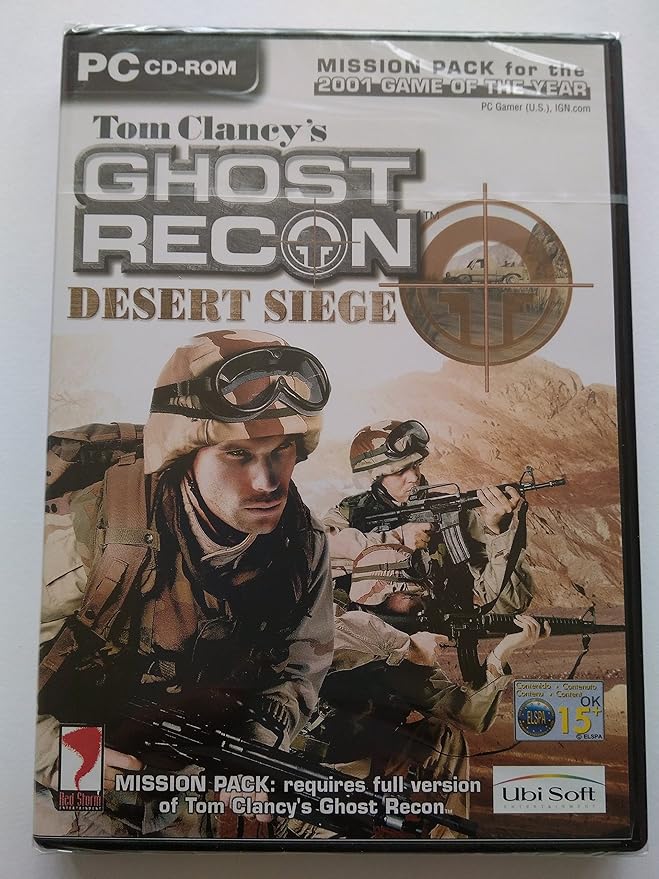 Tom Clancy's Ghost Recon : Desert Siege (Mission Pack)(PC) : Amazon.co ...